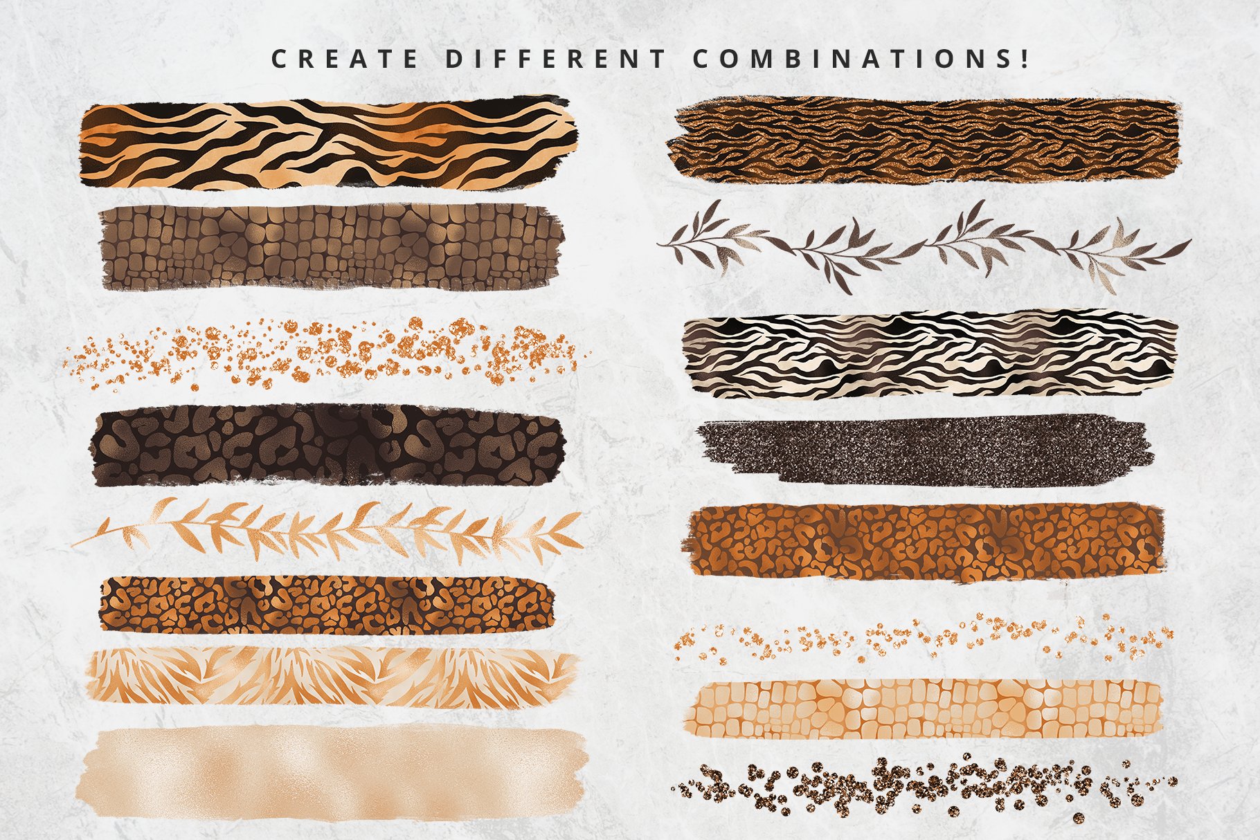 Safari Brush Strokes