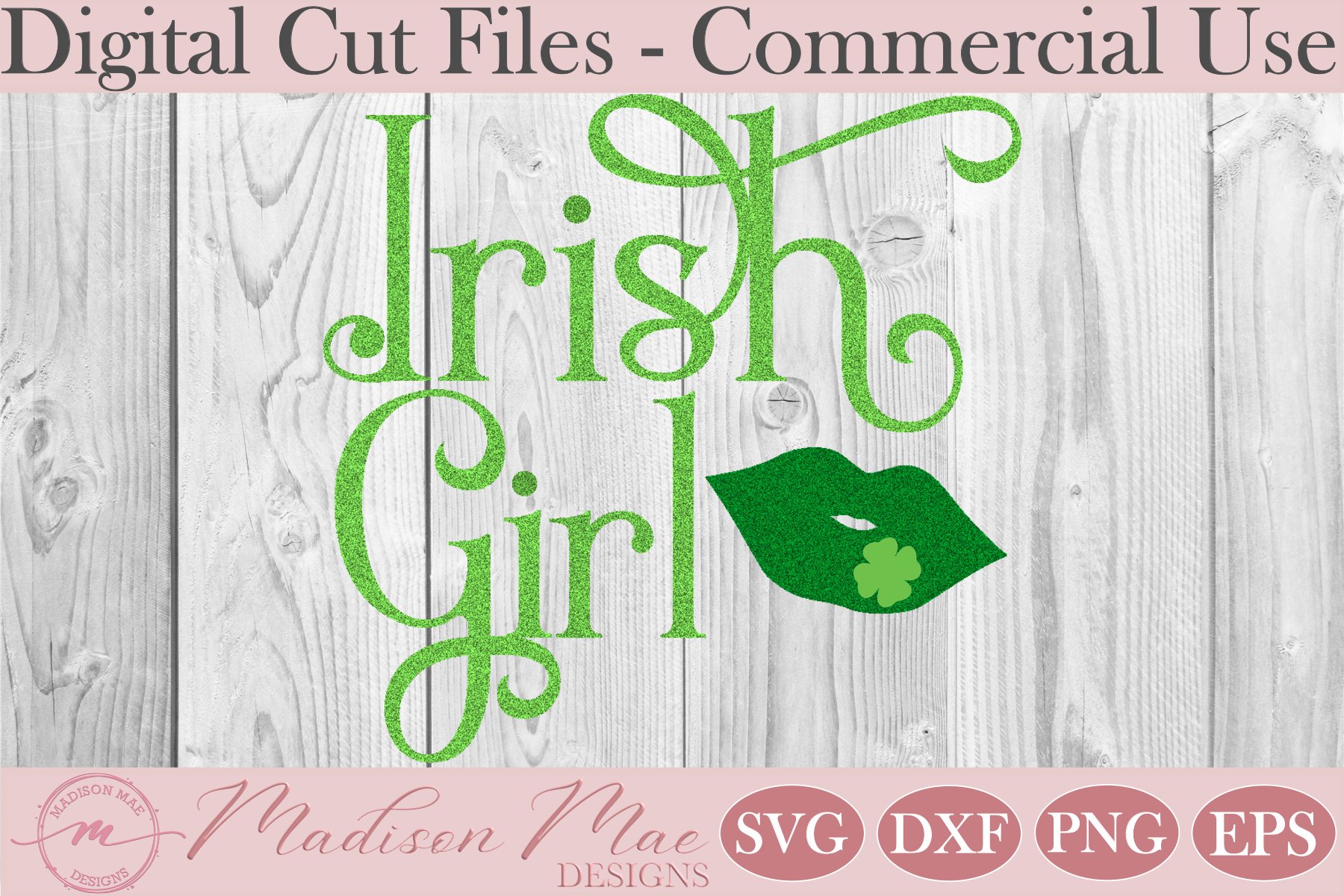 Irish Girl SVG, Saint Patrick's Day SVG (474827) | Cut Files | Design ...