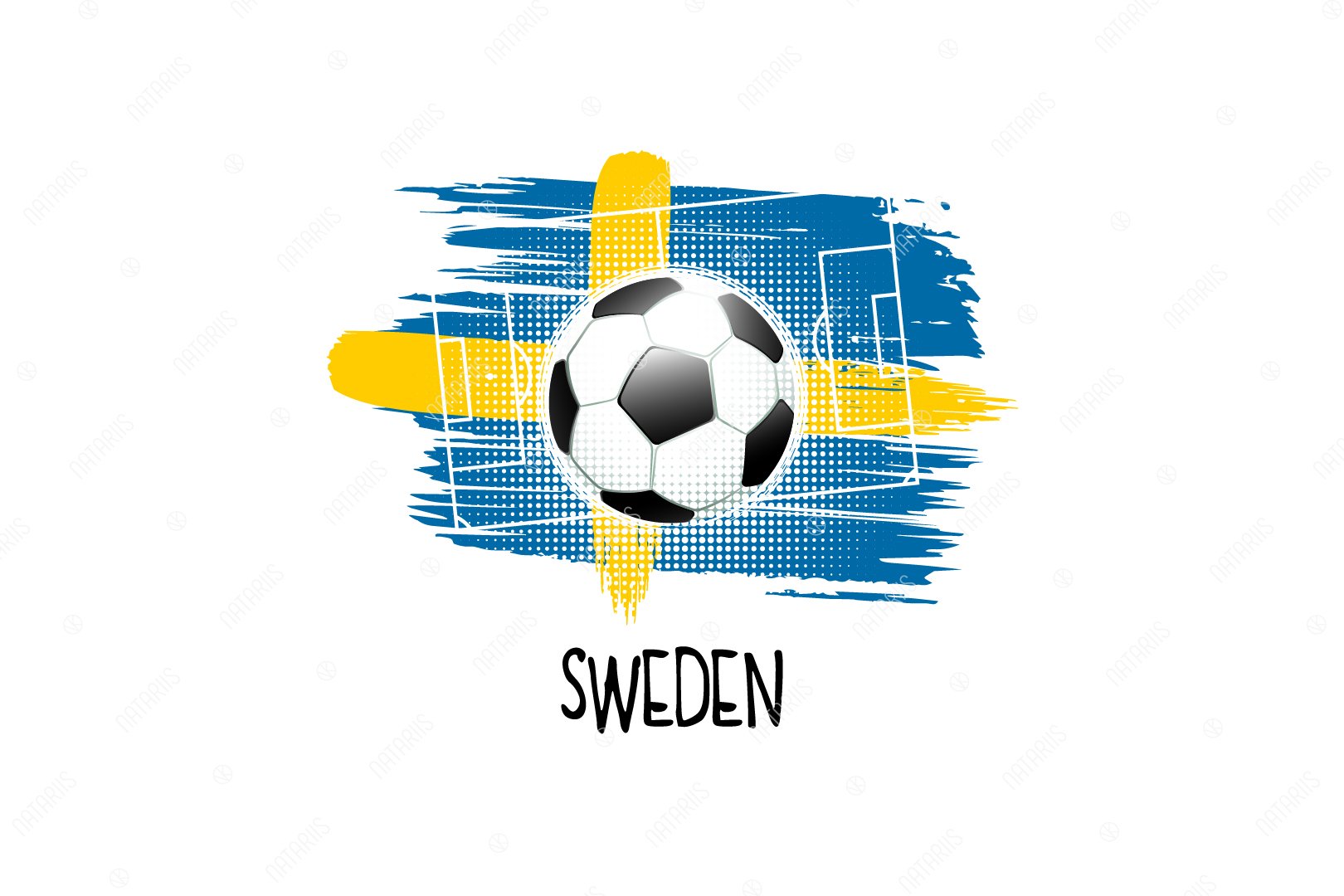 Sweden Soccer Logo