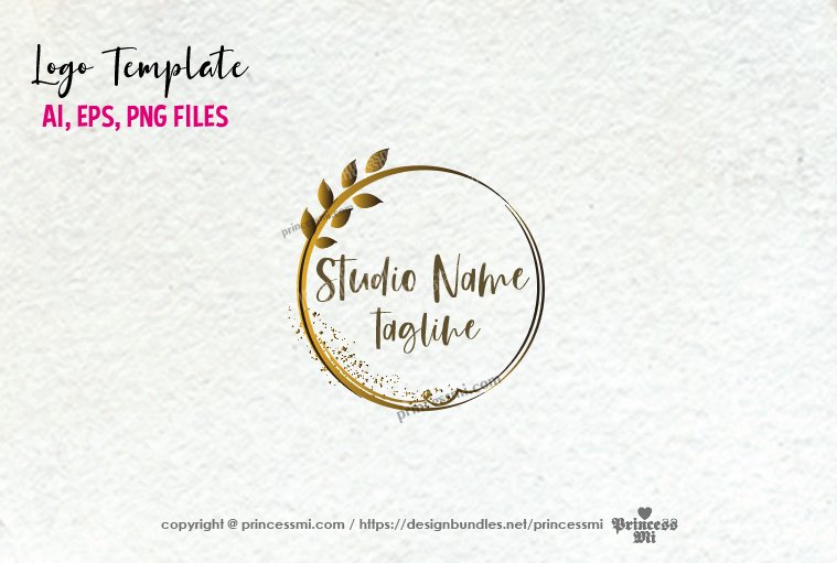 business logo template, elegant circle, logo design (916823) | Logos ...