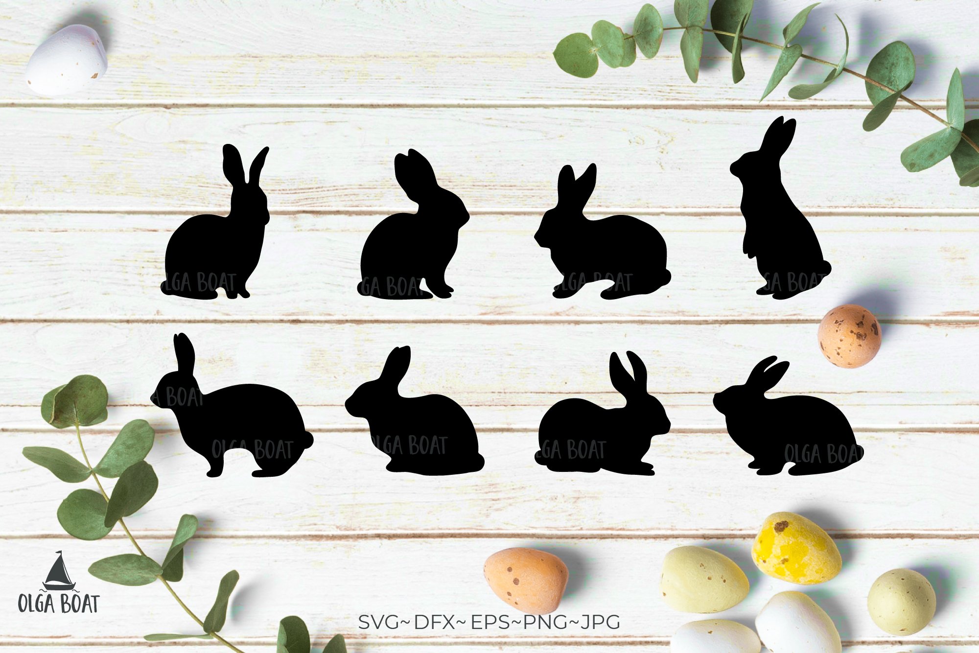 Rabbit svg rabbit silhouette bunny silhouette rabbit svg