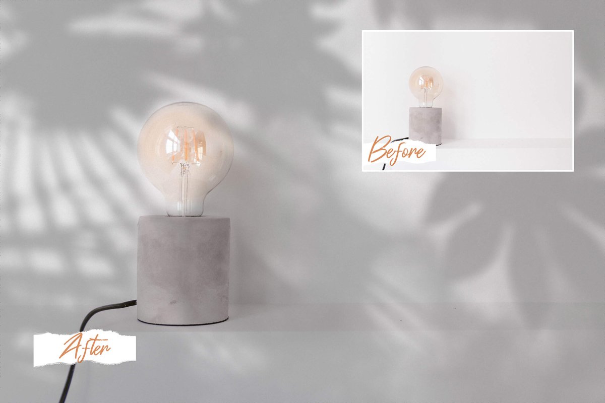 20 Real Light and Shadow Overlays (567262) | Elements | Design Bundles