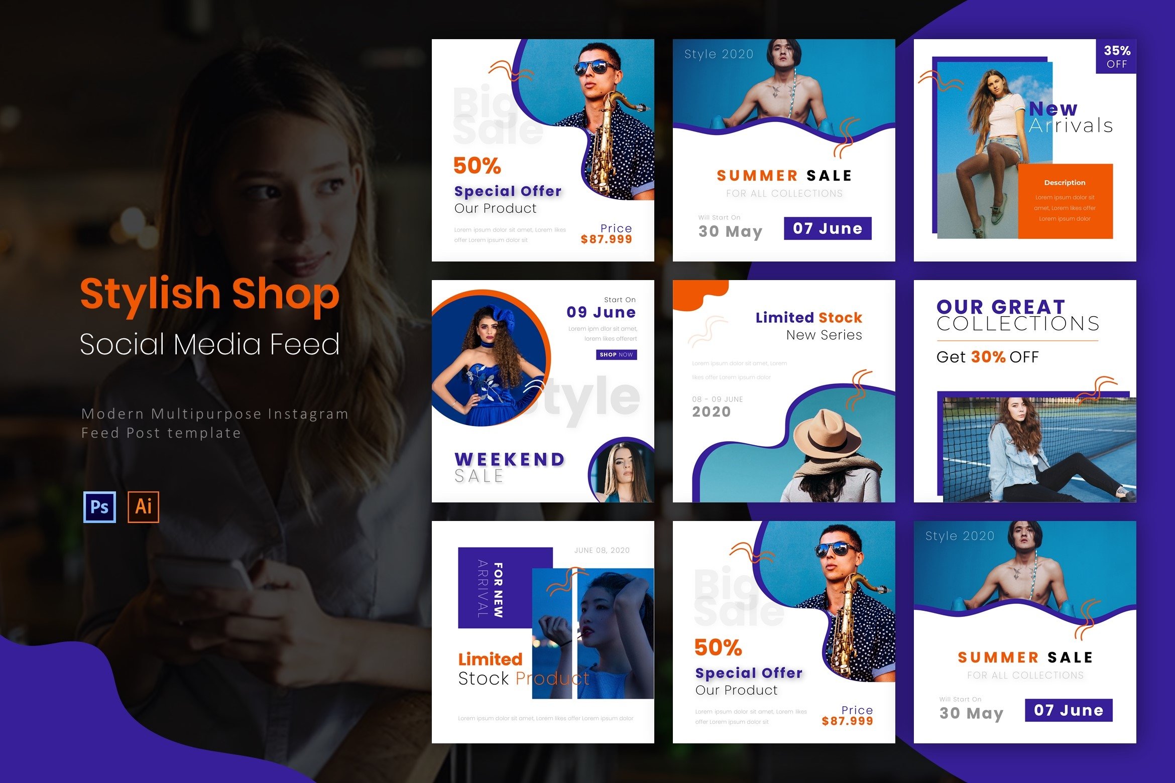 Stylish Shop | Instagram Post (876153) | Instagram | Design Bundles