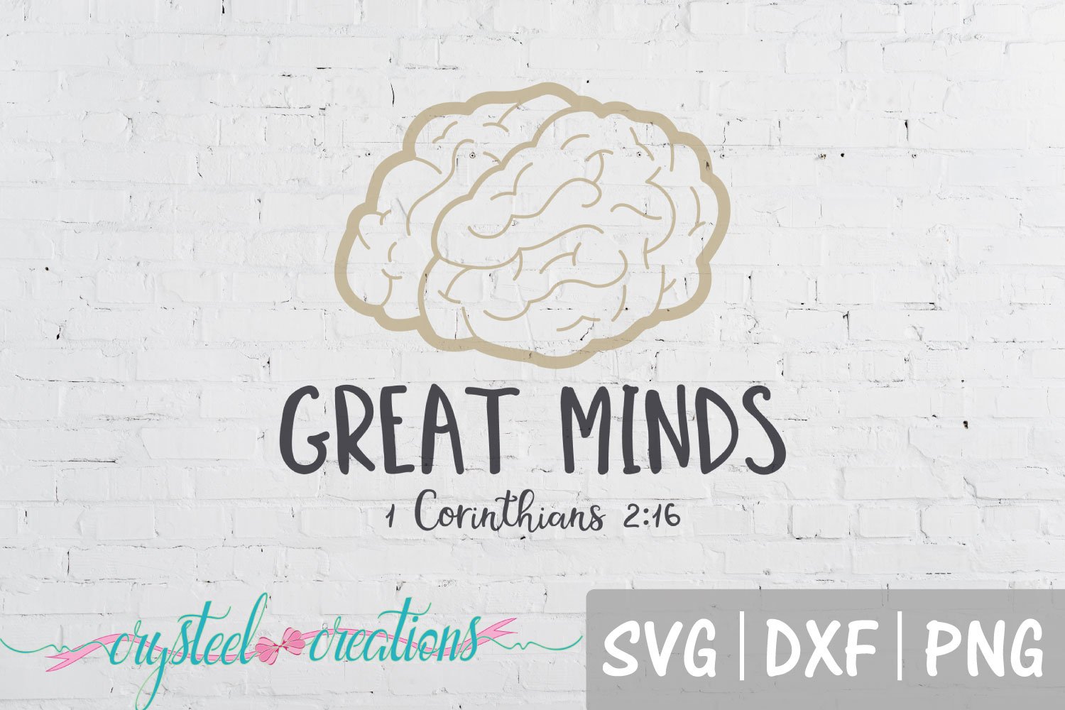 Great Minds SVG, DXF, PNG (553004) | Cut Files | Design Bundles