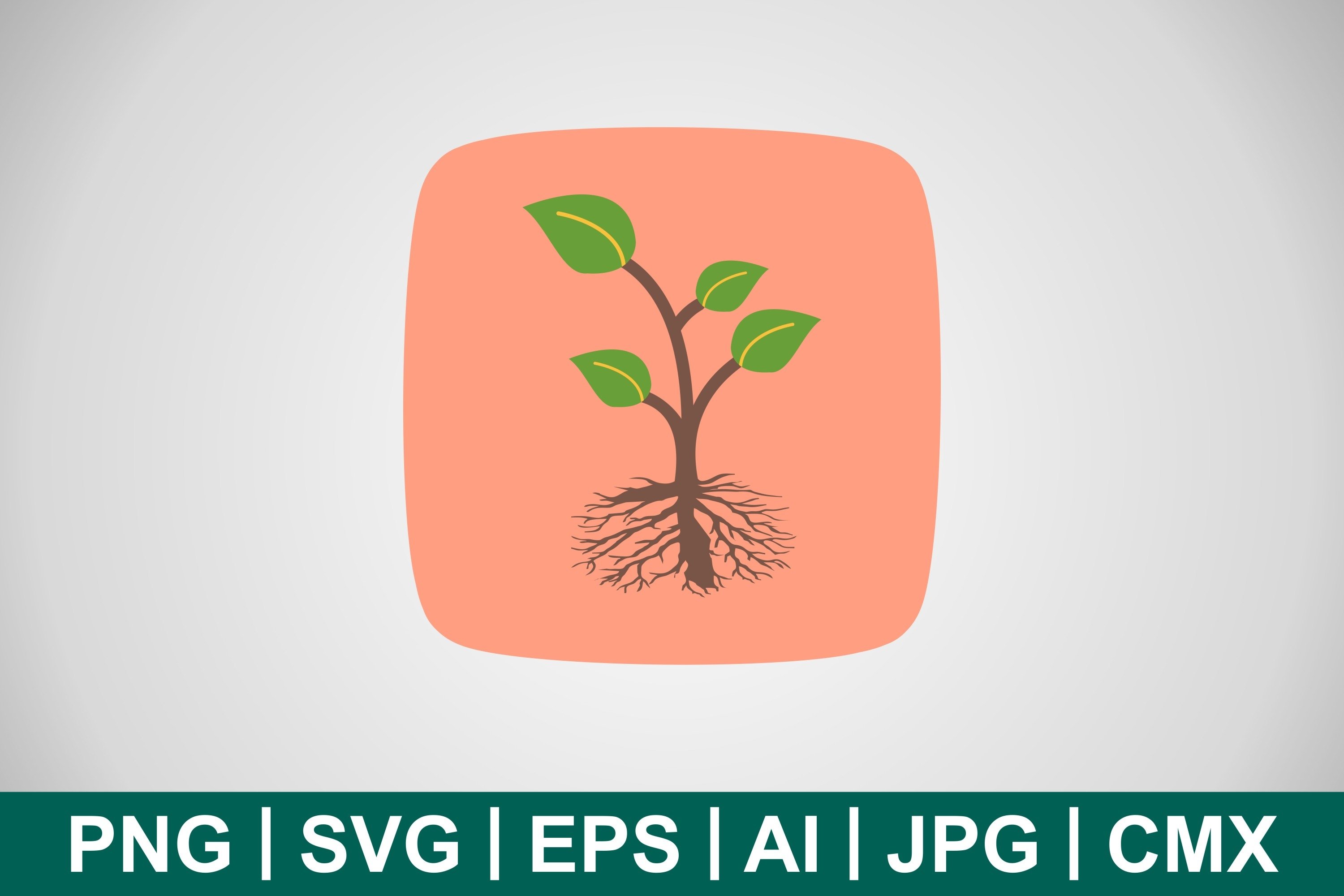 Vector Root Icon (1102435) | Icons | Design Bundles