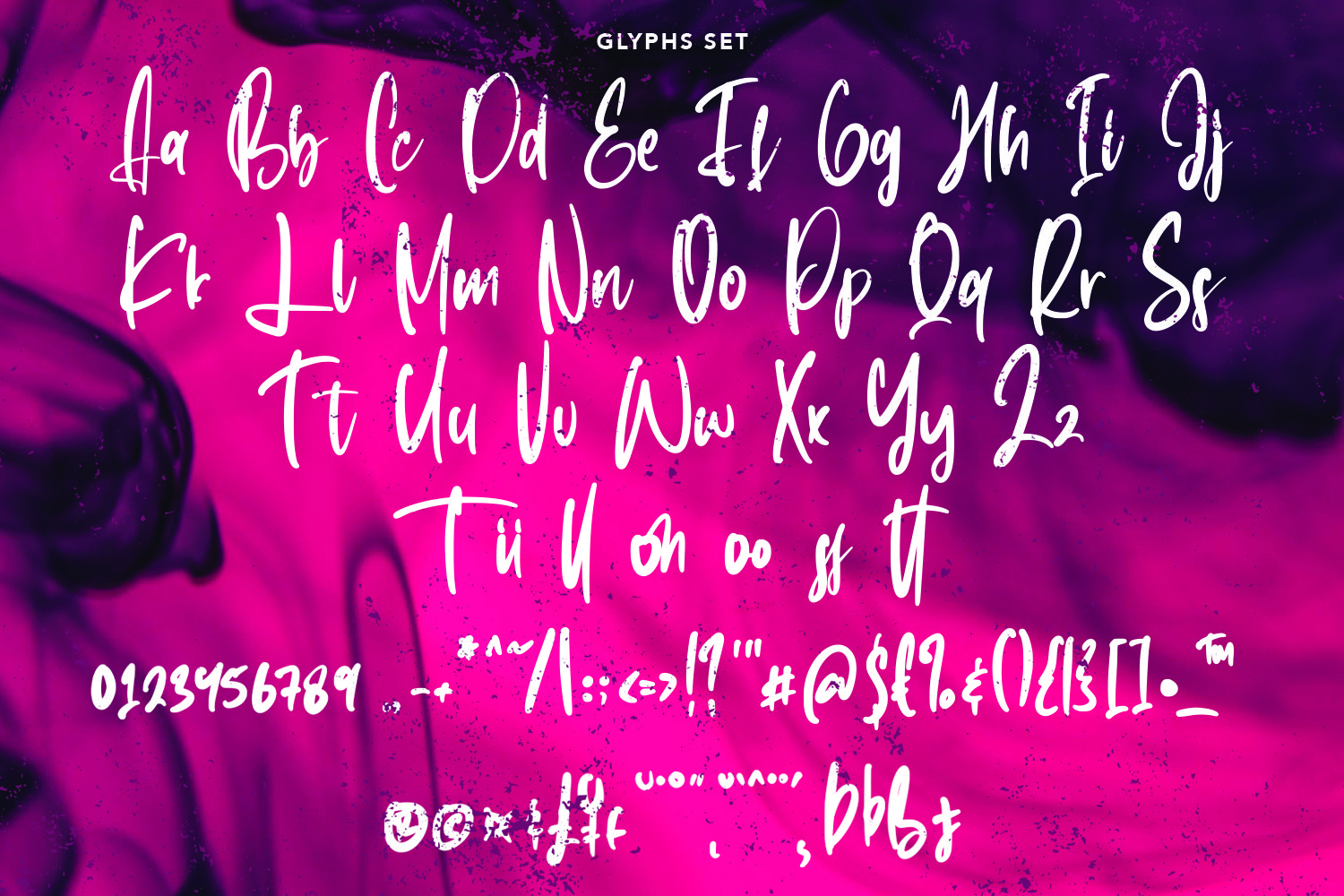 Monthly - Handwritten Typeface Font