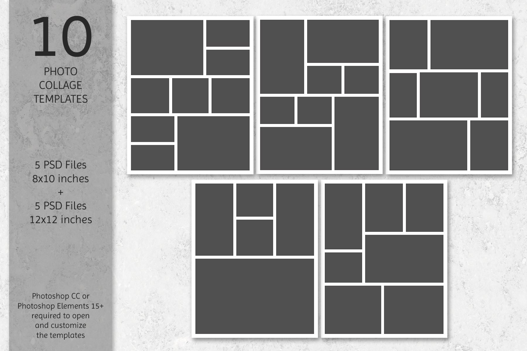 Blank Collage Design Templates