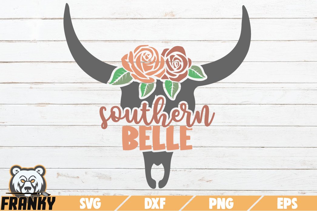 Southern belle SVG | Printable Cut file (1249944) | SVGs | Design Bundles