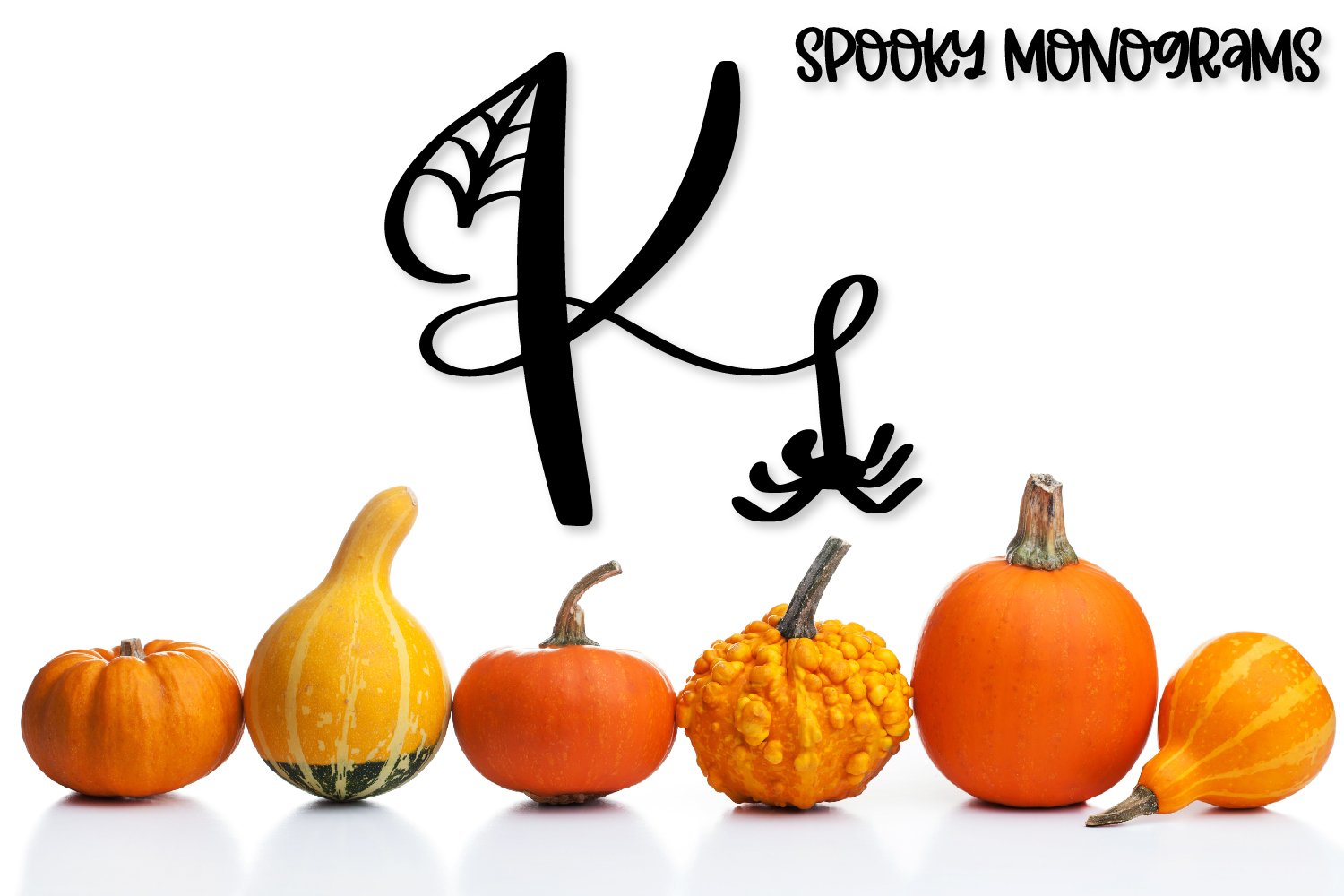 Spooky Monograms - A Halloween Monogram Font