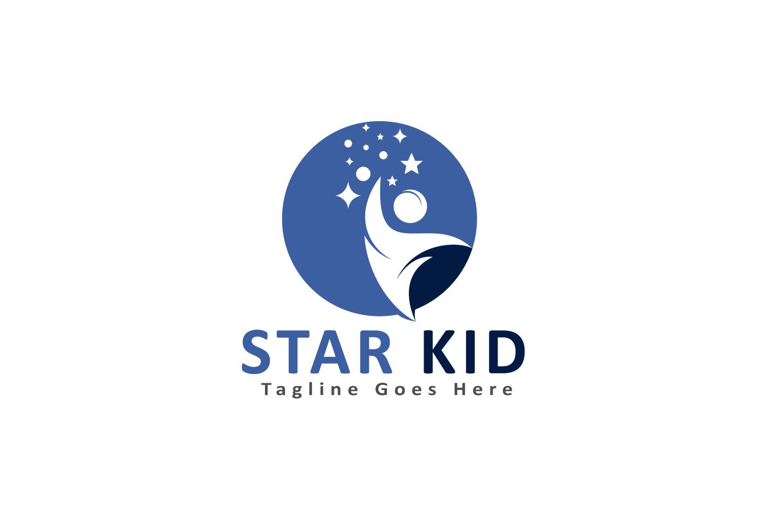 Star Kid Logo Design. (548983) | Logos | Design Bundles