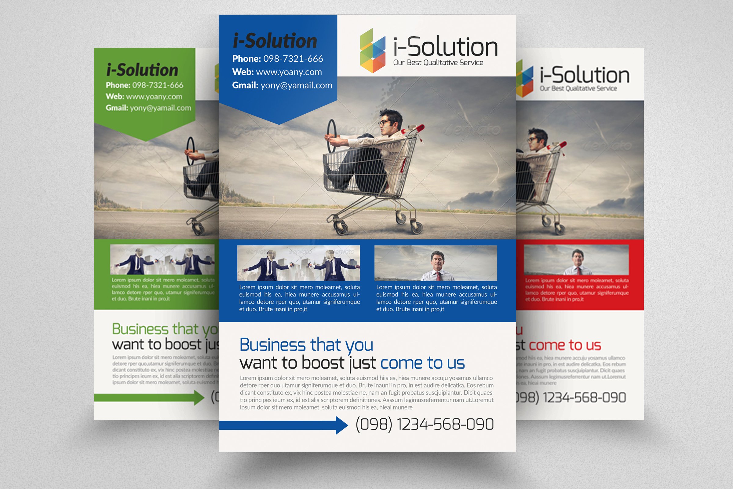 Business Innovation Flyer Template (60729) | Flyers | Design Bundles