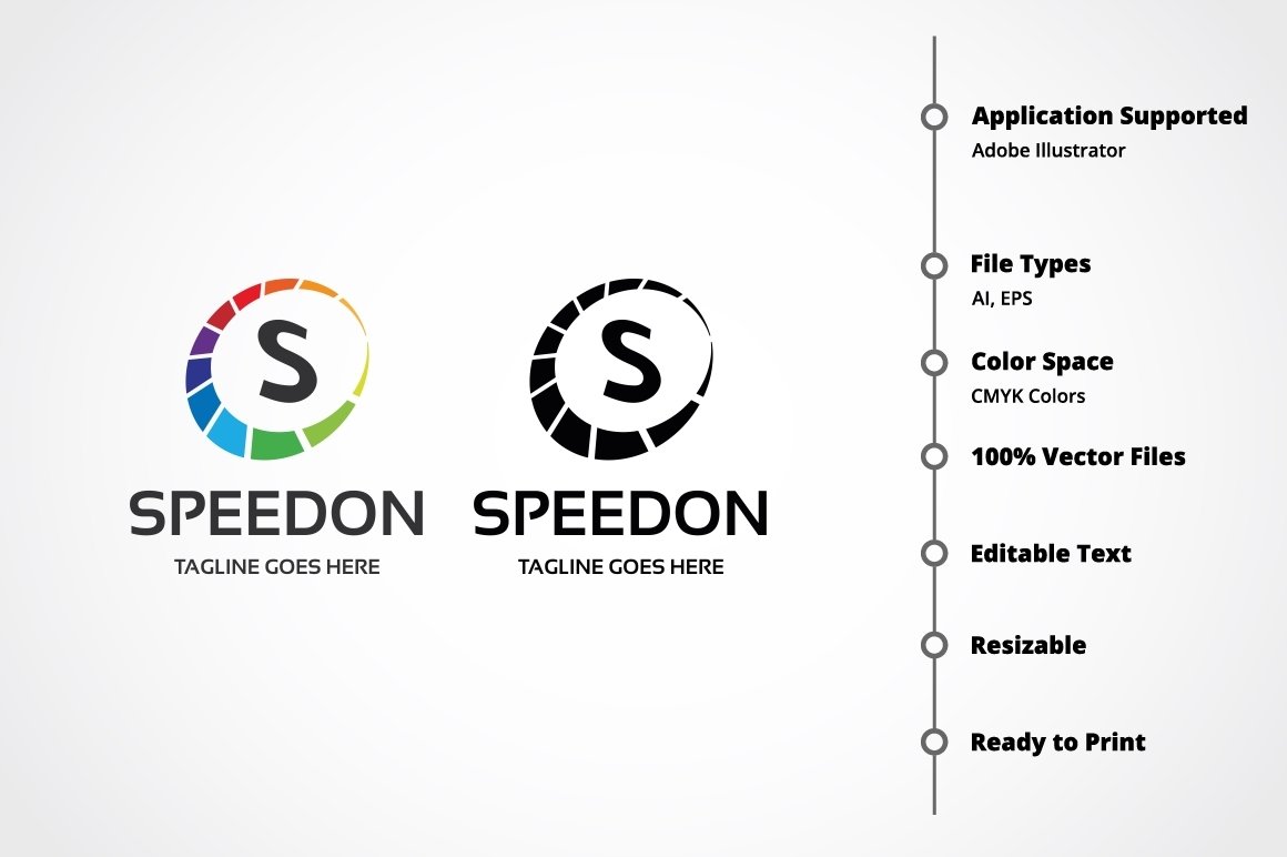 Speedon Logo (655957) | Logos | Design Bundles