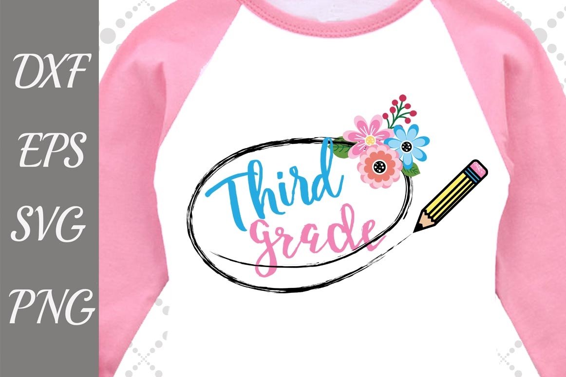 Back to School Svg, THIRD GRADE SVG, 3rd Grade Svg (116965) | SVGs ...