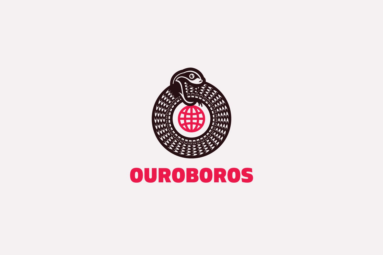 Ouroboros Logo Template (96851) | Logos | Design Bundles
