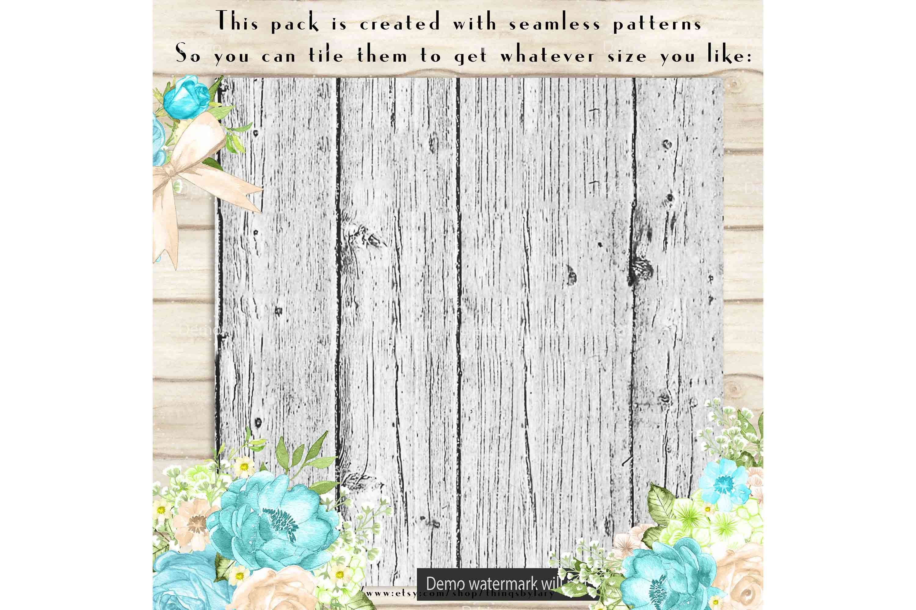 100 Rustic Wood Texture Digital Papers 12 x 12 inch (131791) | Textures ...