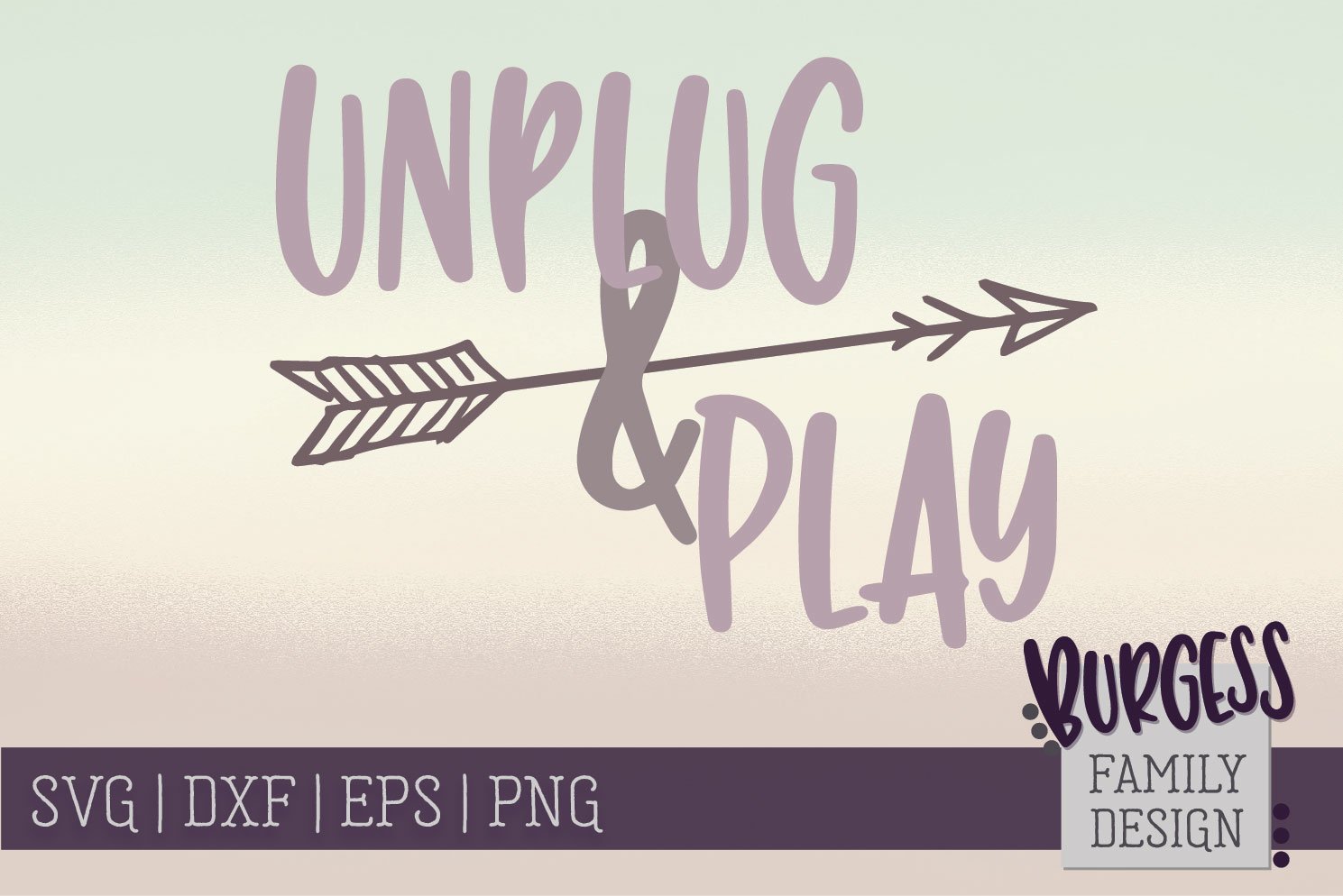 Unplug & play | SVG DXF EPS PNG (106865) | SVGs | Design Bundles