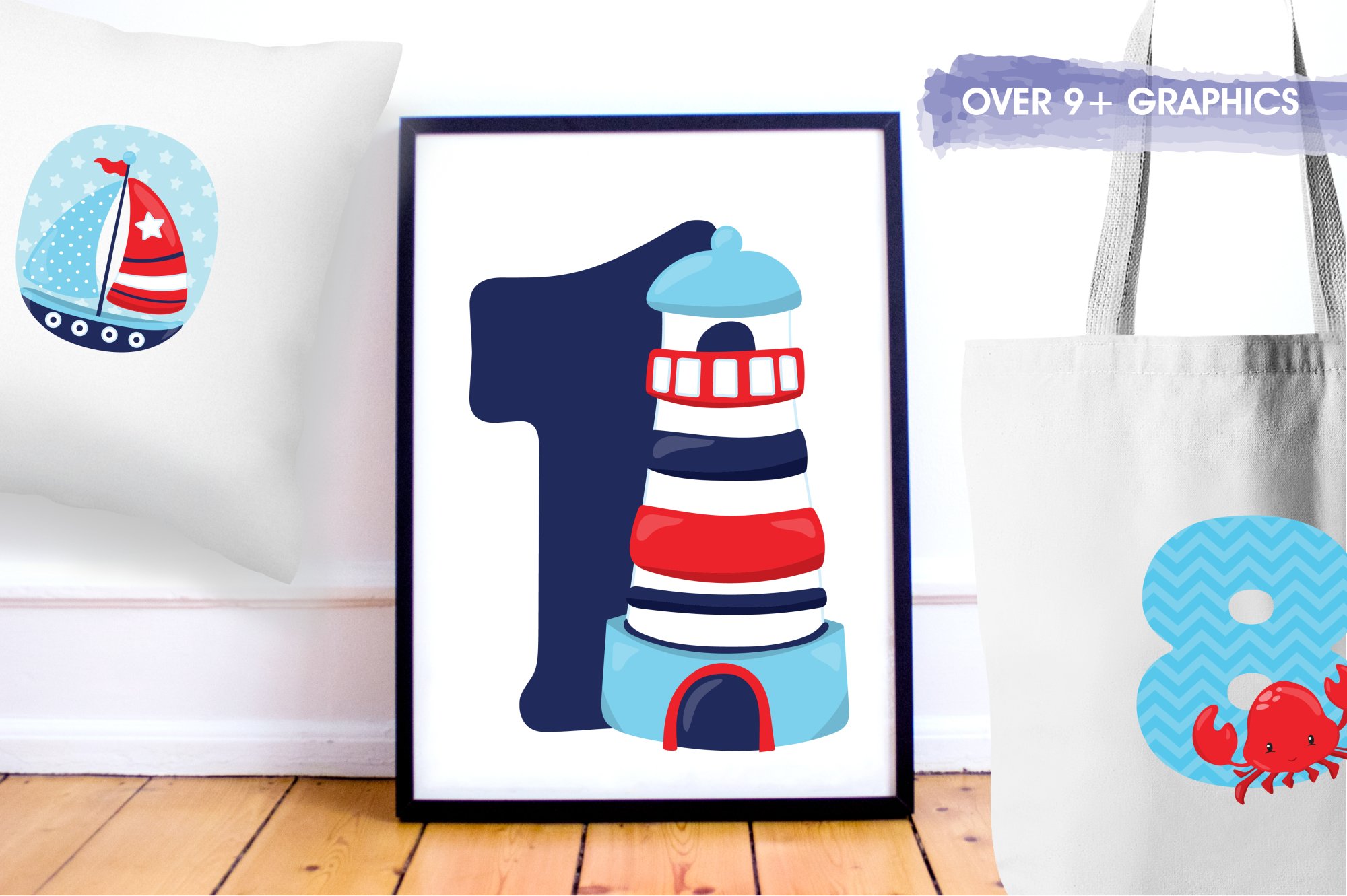 Nautical Numbers graphics and illustrations (14552) | Illustrations ...