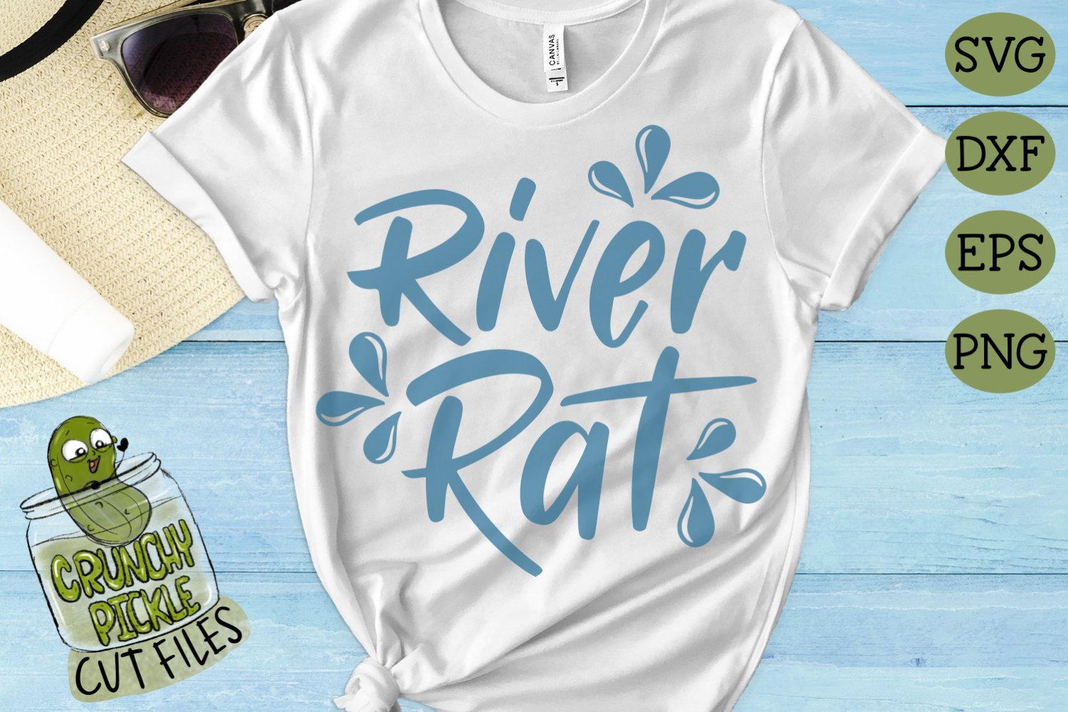 River Rat SVG Cut File (680341) | Cut Files | Design Bundles