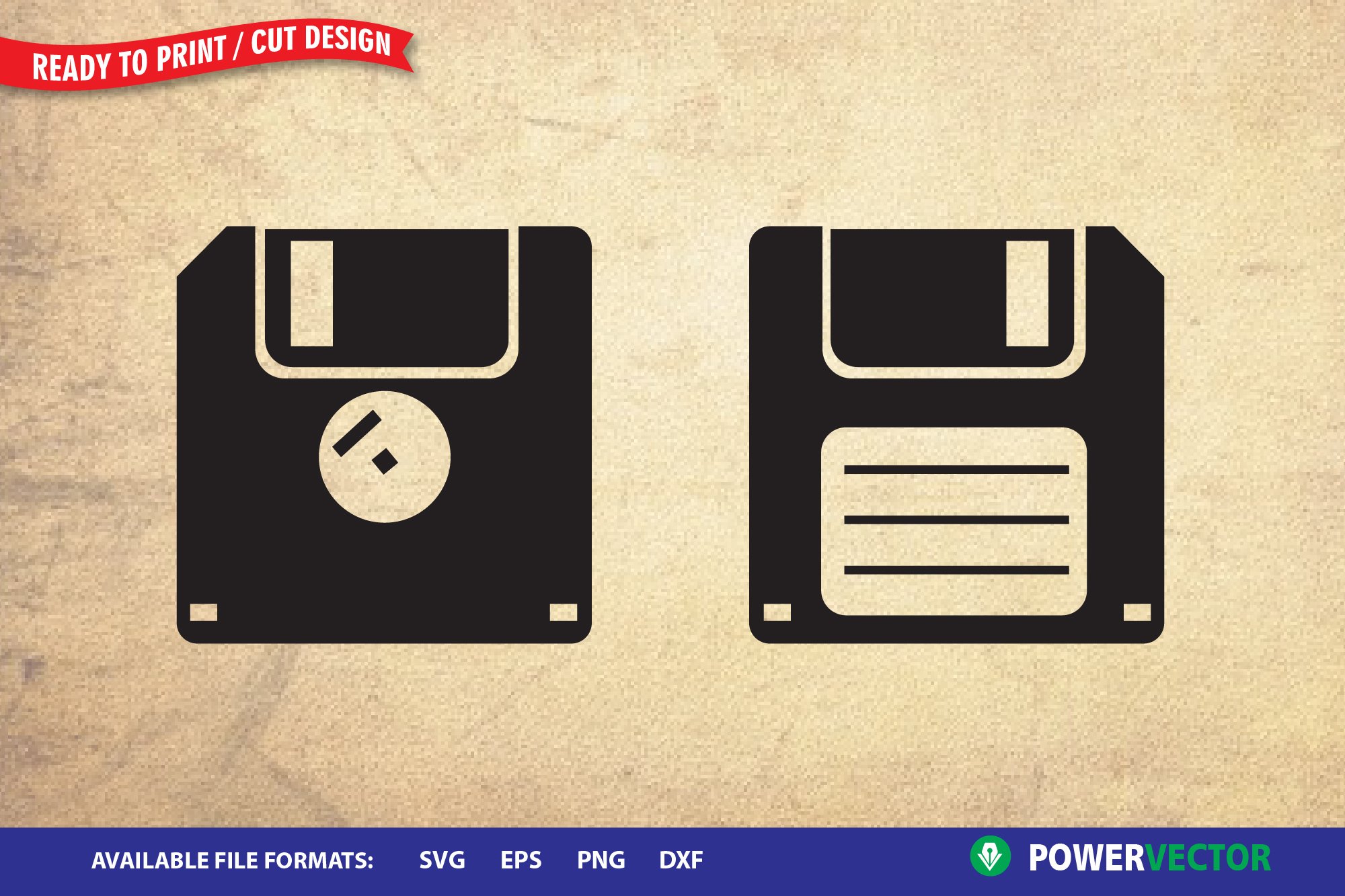 Floppy Disk Svg| Old School Technology Cut Files