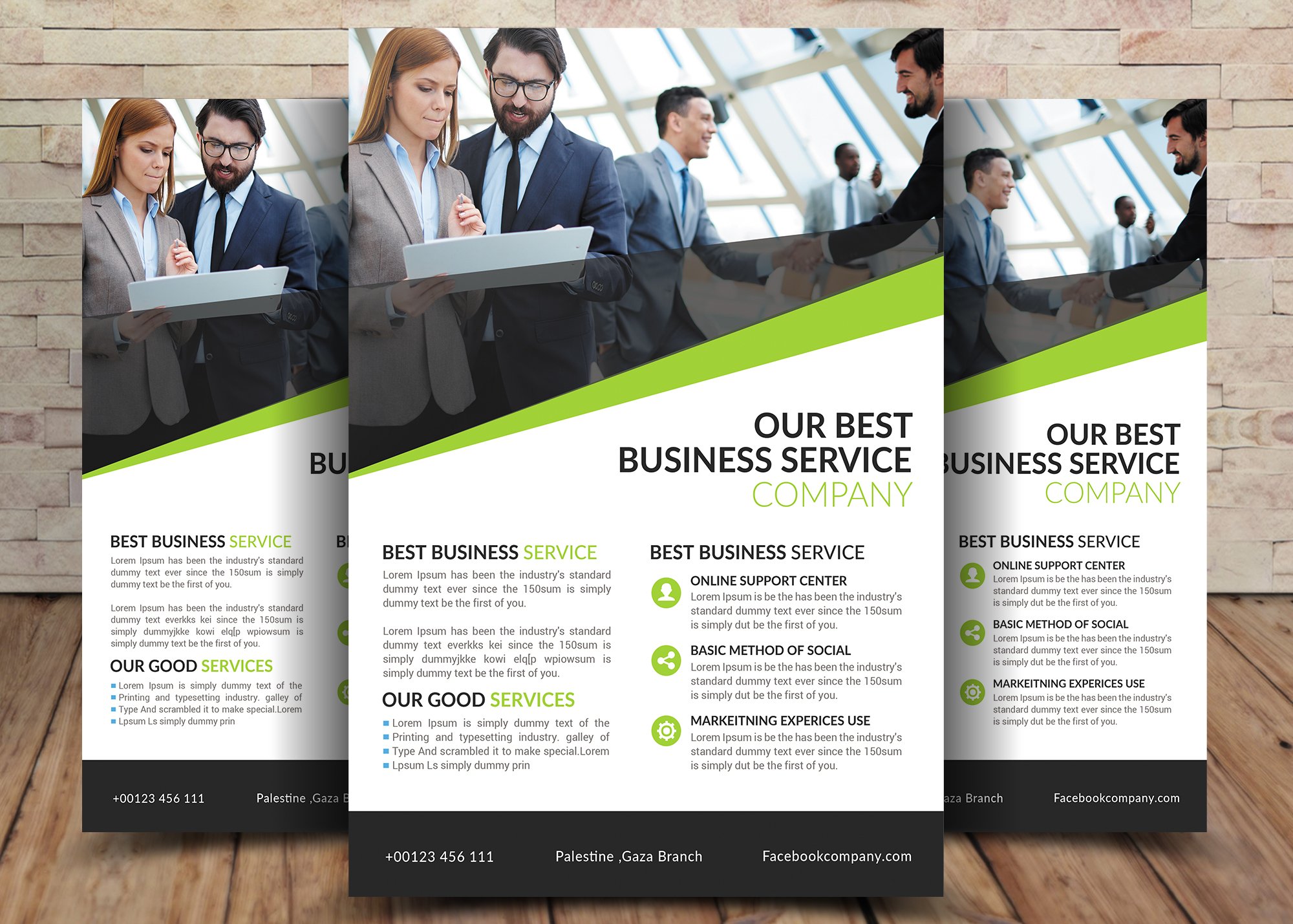 Business Company Flyer (78845) | Flyers | Design Bundles