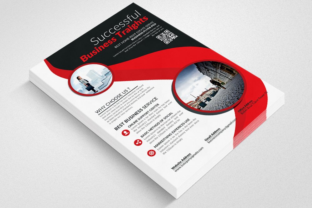 Secretarial Services Flyer Templates (81591) | Flyers | Design Bundles