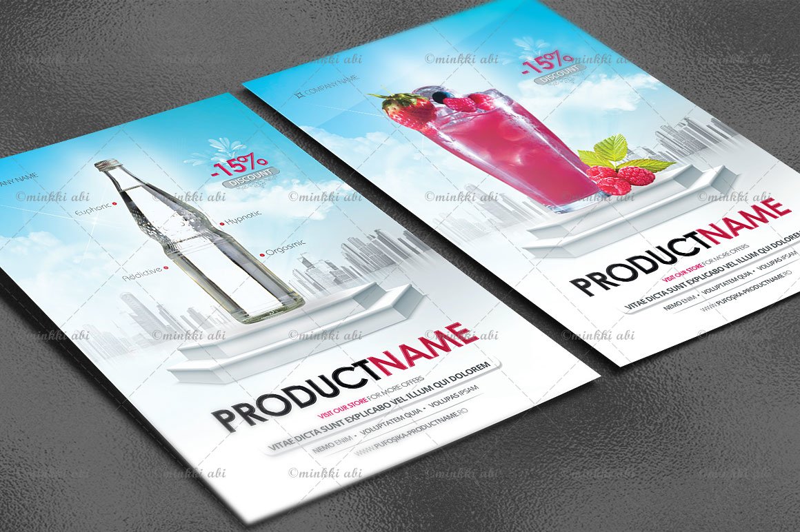 Product Showcase Vs 3 Flyer (274121) | Flyers | Design Bundles