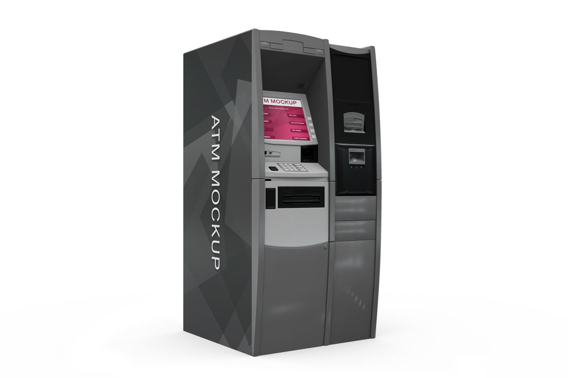 ATM Mockup Mockup (48264) | Mockups | Design Bundles