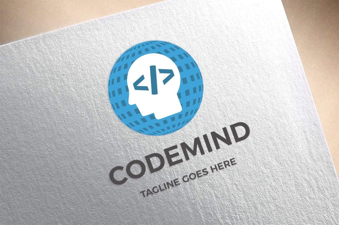 Code Mind Logo (658818) | Logos | Design Bundles