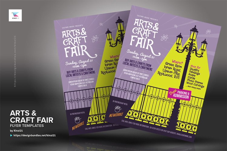 Craft Fair Flyer Design