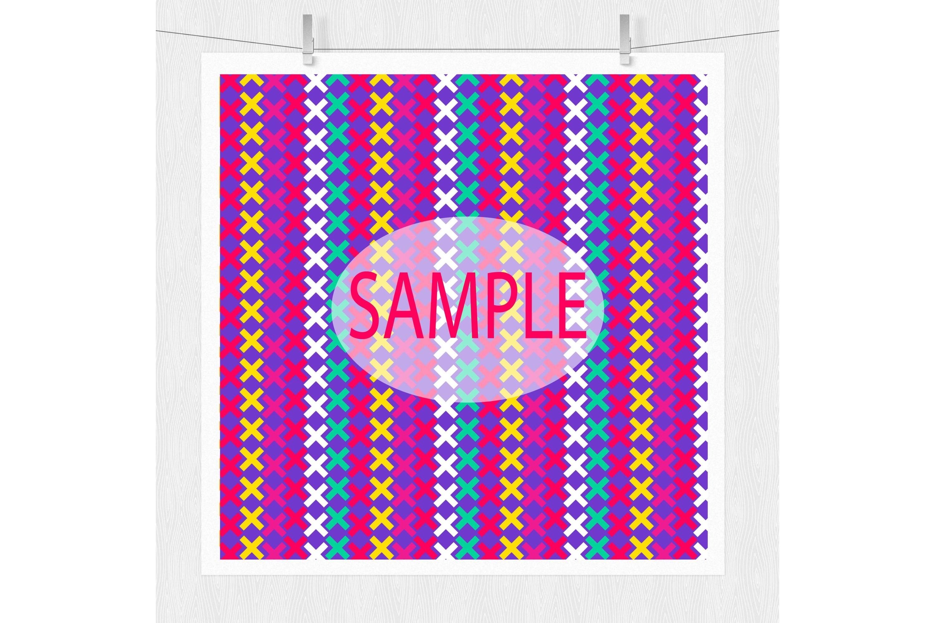 Bright Digital Patterns - Digital Scrapbook Paper (14618) | Backgrounds ...