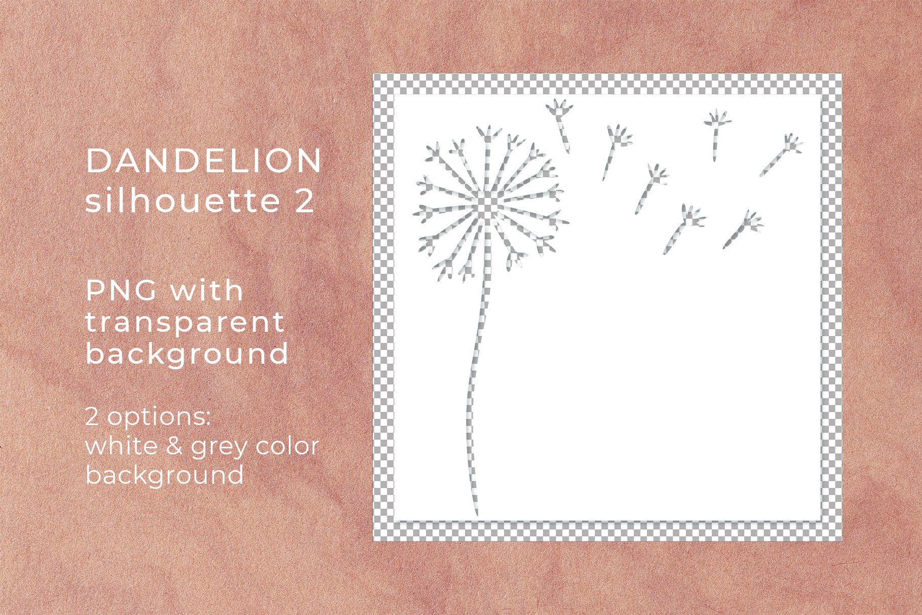 Dandelion SVG, Dandelion Paper Cut Design, Dandelion BUNDLE (1005985 ...