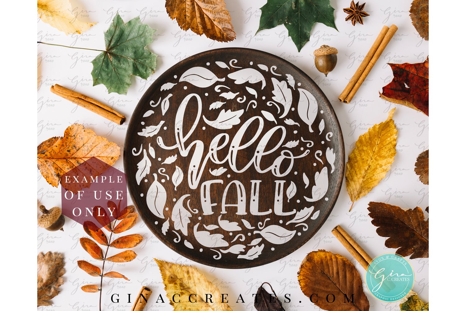 Hello Fall SVG Bundle, Autumn Leaves SVG (318234) | SVGs | Design Bundles