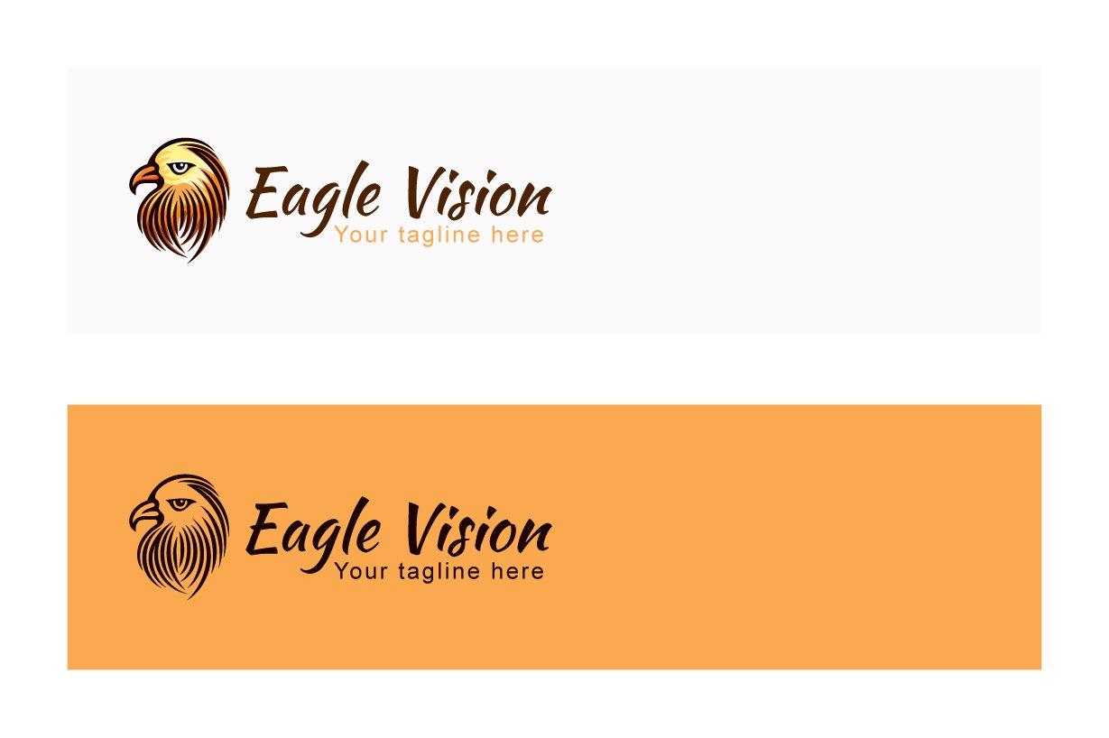 Eagle Vision - Wild Bird Stock Logo Template (4453) | Logos | Design ...