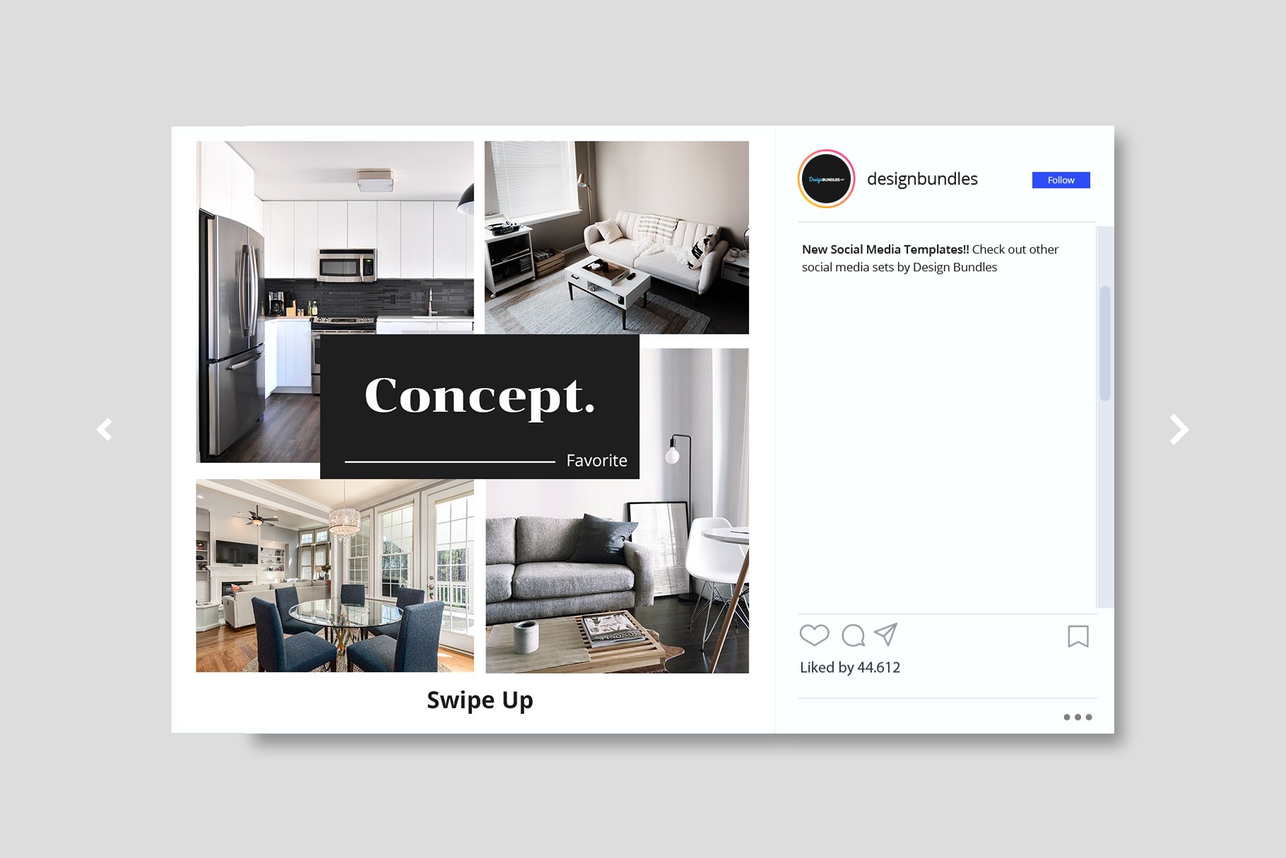 Moodboard Instagram Template