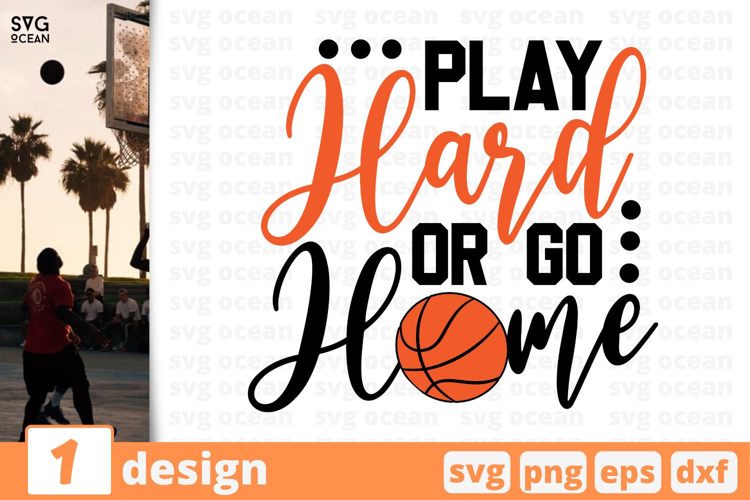 PLAY HARD OR GO HOME SVG CUT FILE | Basketball cricut (719274) | Cut ...