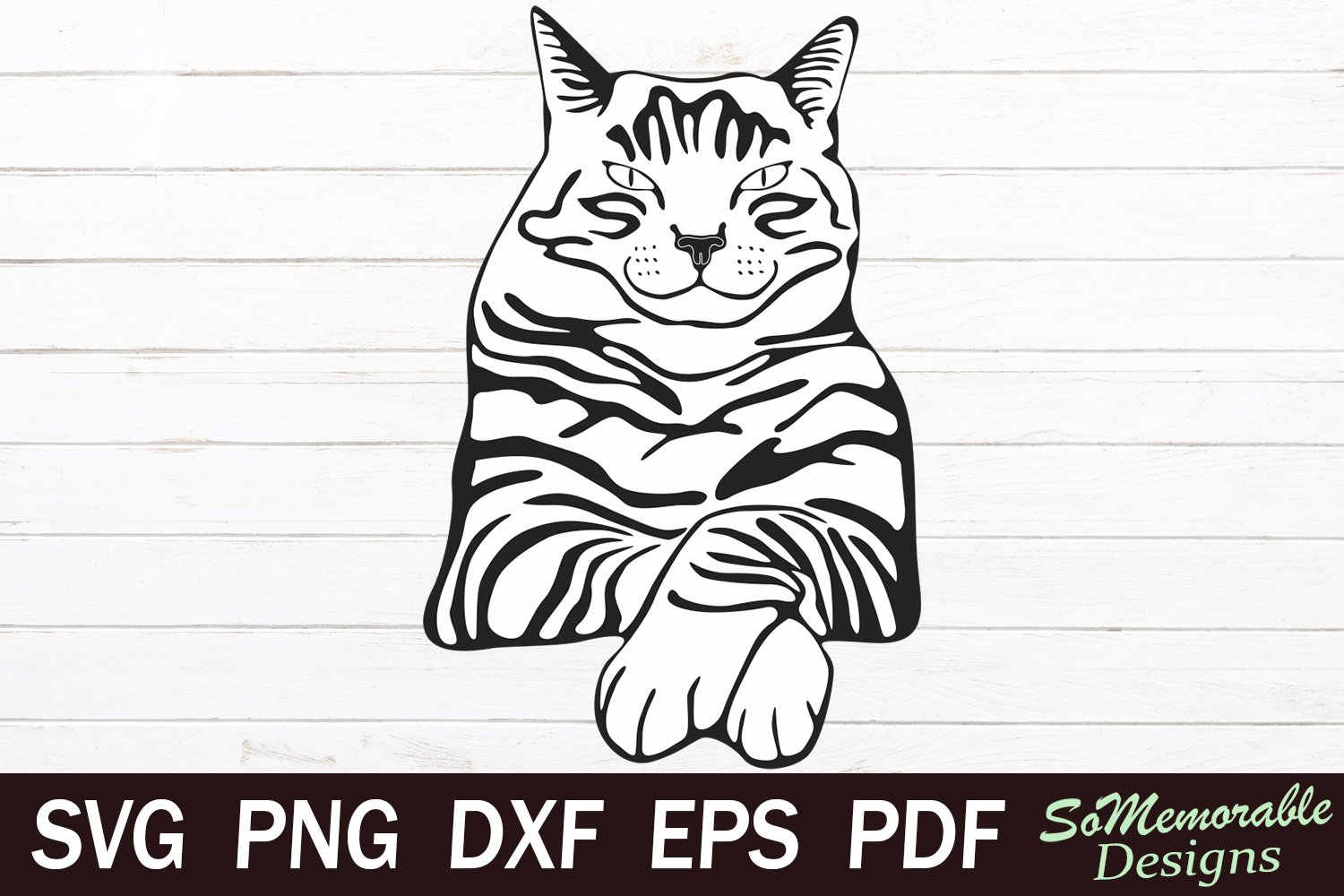 Cat SVG cut file, Cat svg design (1355021) | Illustrations | Design Bundles