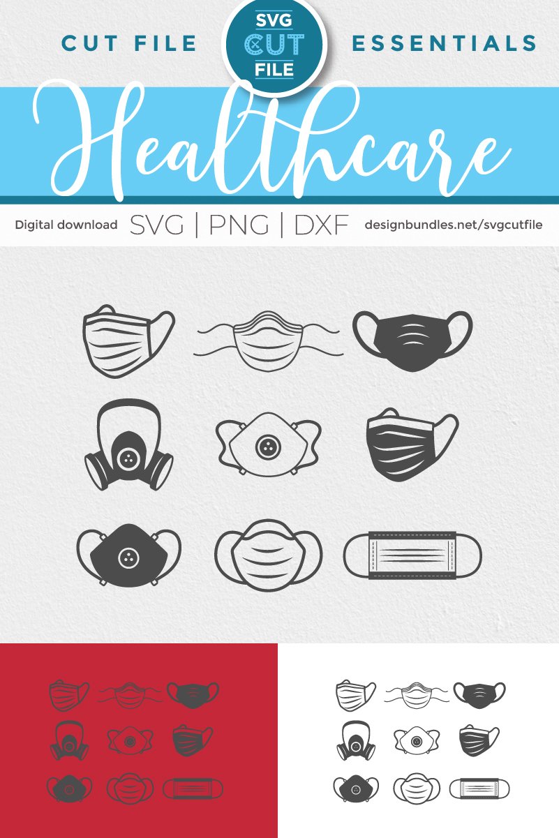 Face mask svg icons - facemask for coronavirus or COVID-19 (533175 ...