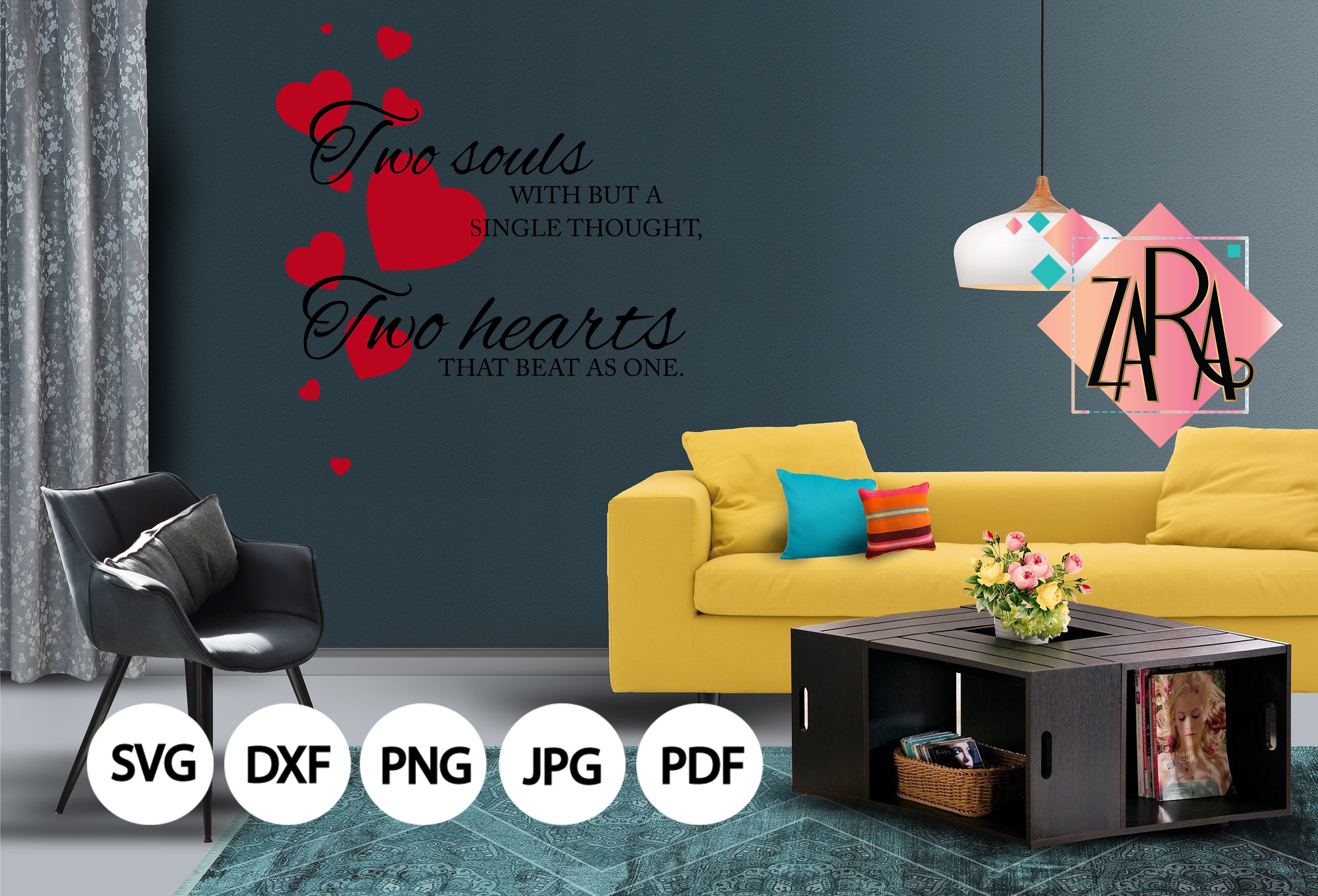 Two souls with but a single thought, two hearts that beat as one , svg ...