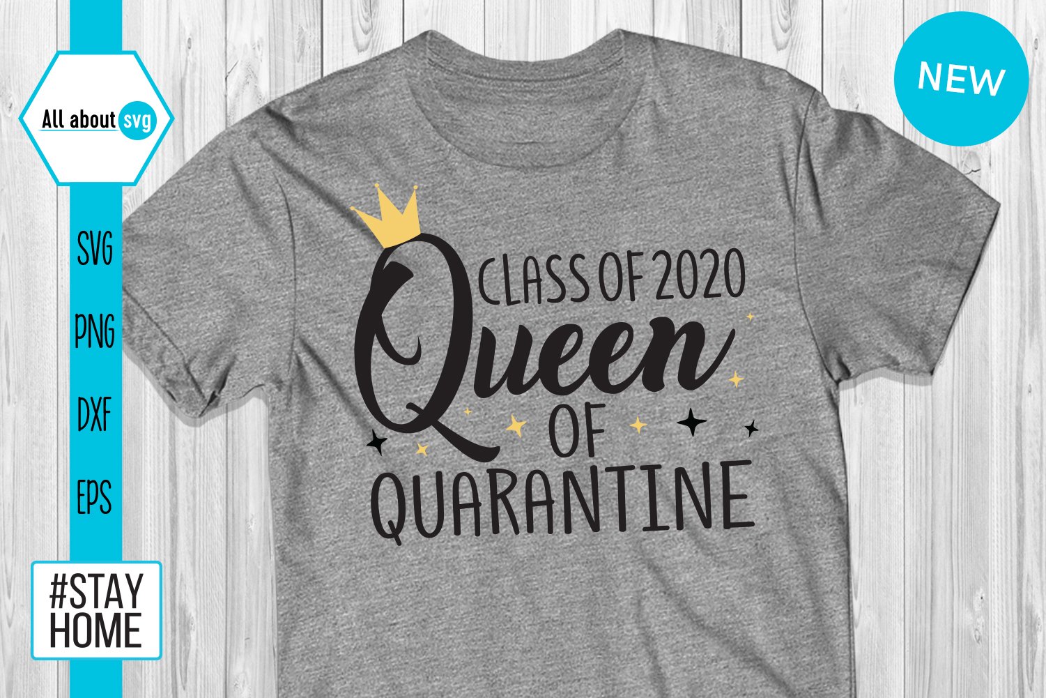 Quarantine Queen Svg, Class Of 2020 Quarantine (540770) | Cut Files ...