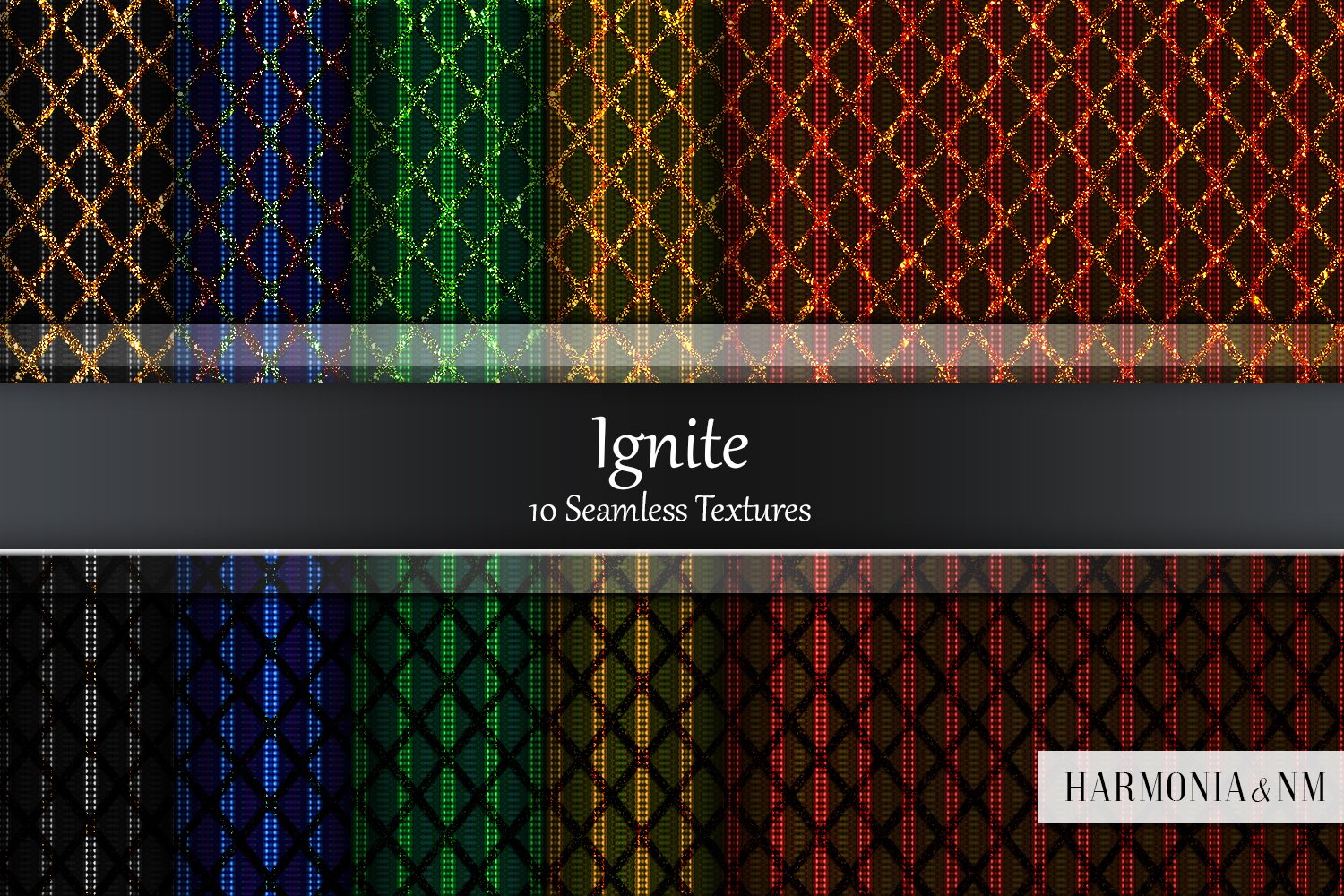 Ignite 10 Seamless Textures (351377) | Textures | Design Bundles