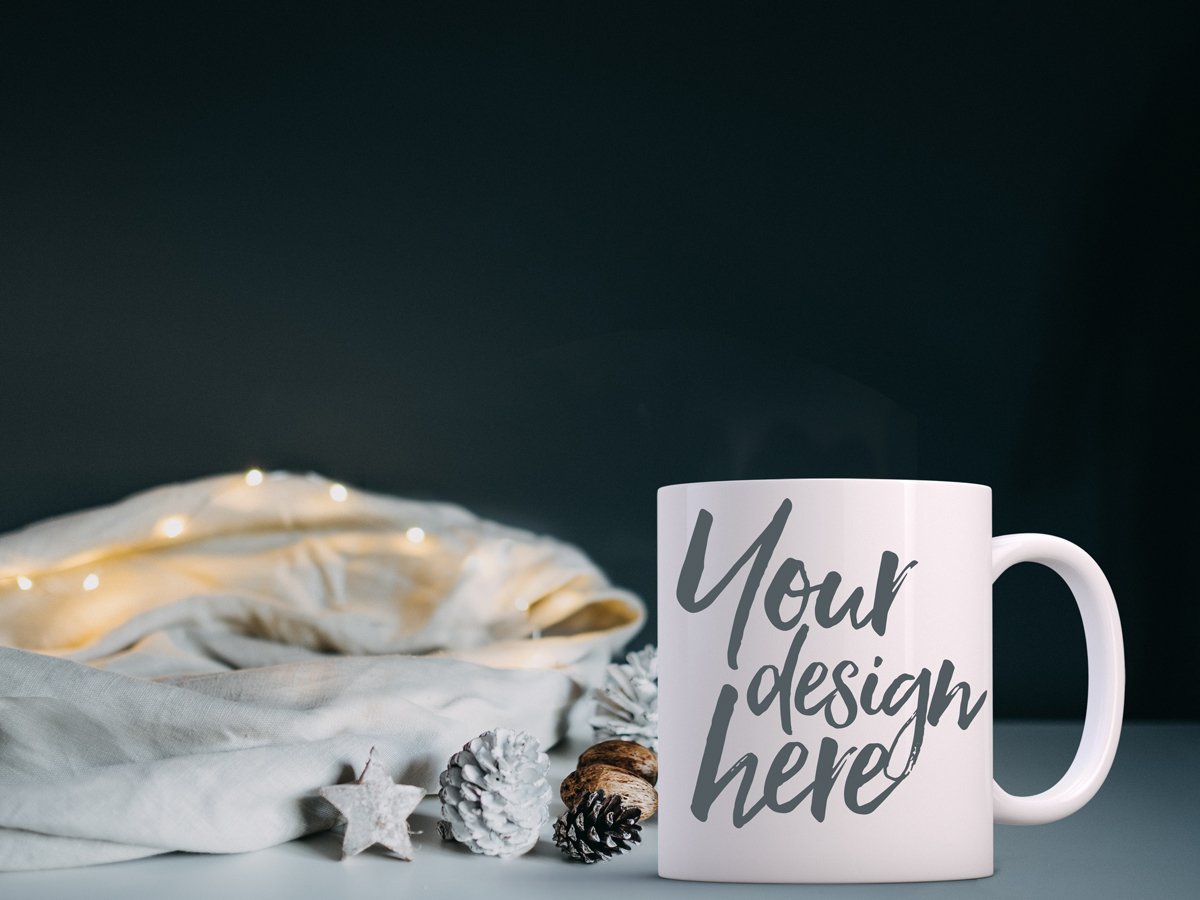 Christmas mug mock-up bundle - 8 jpeg mockups (137642) | Mockups ...