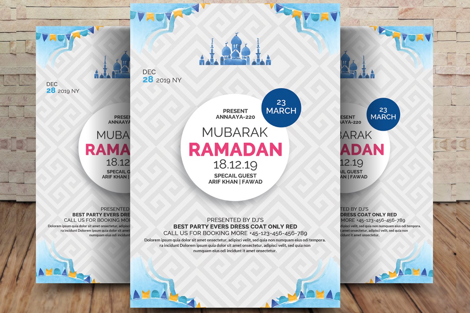 Ramadan and Eid Flyer (216797) | Flyers | Design Bundles