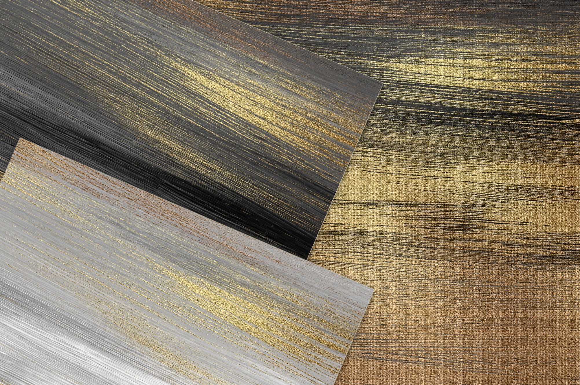 Gold Oil Paint & Abstract 14 Backgrounds