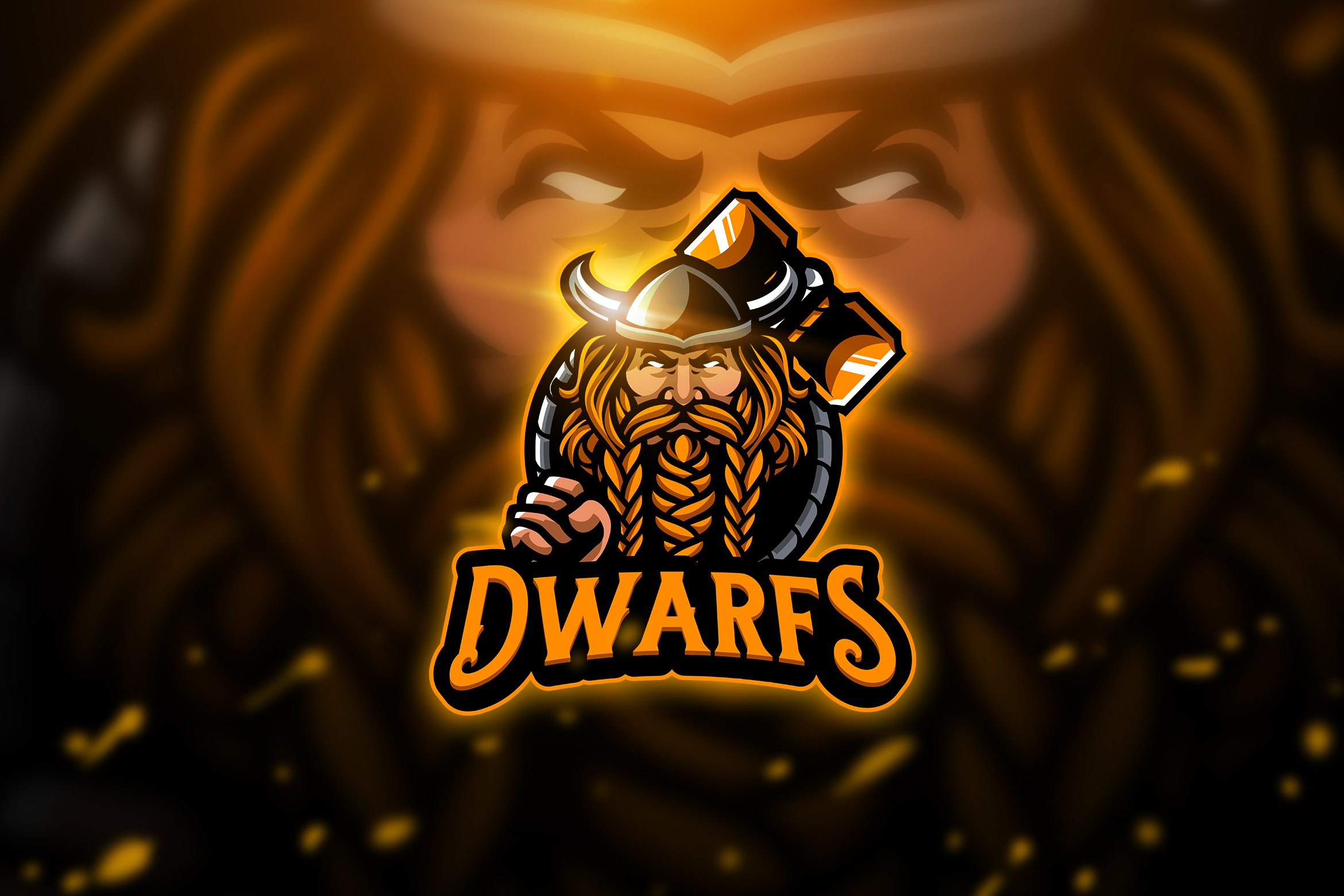 Dwarfs 2 - Mascot & Esport Logo (319249) | Logos | Design Bundles