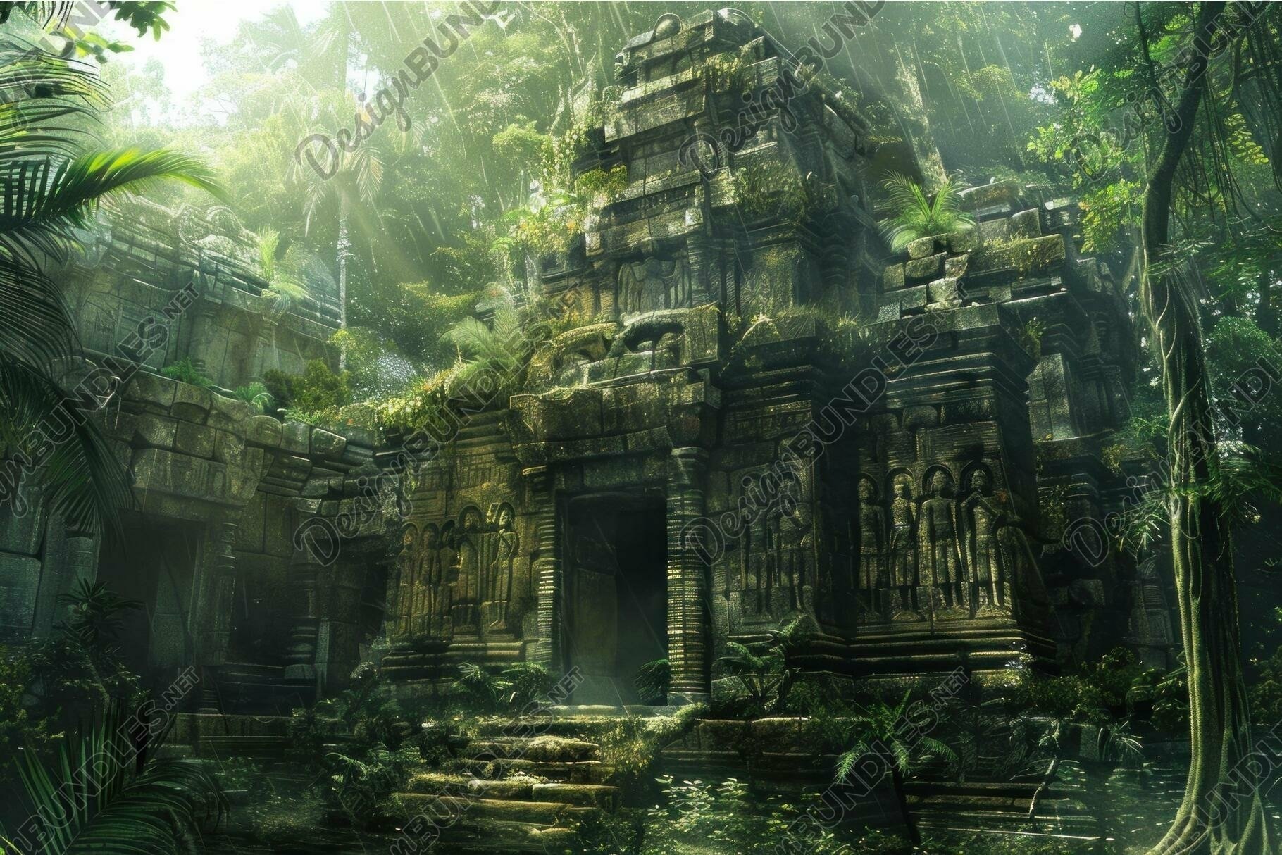 Ancient Jungle Temple