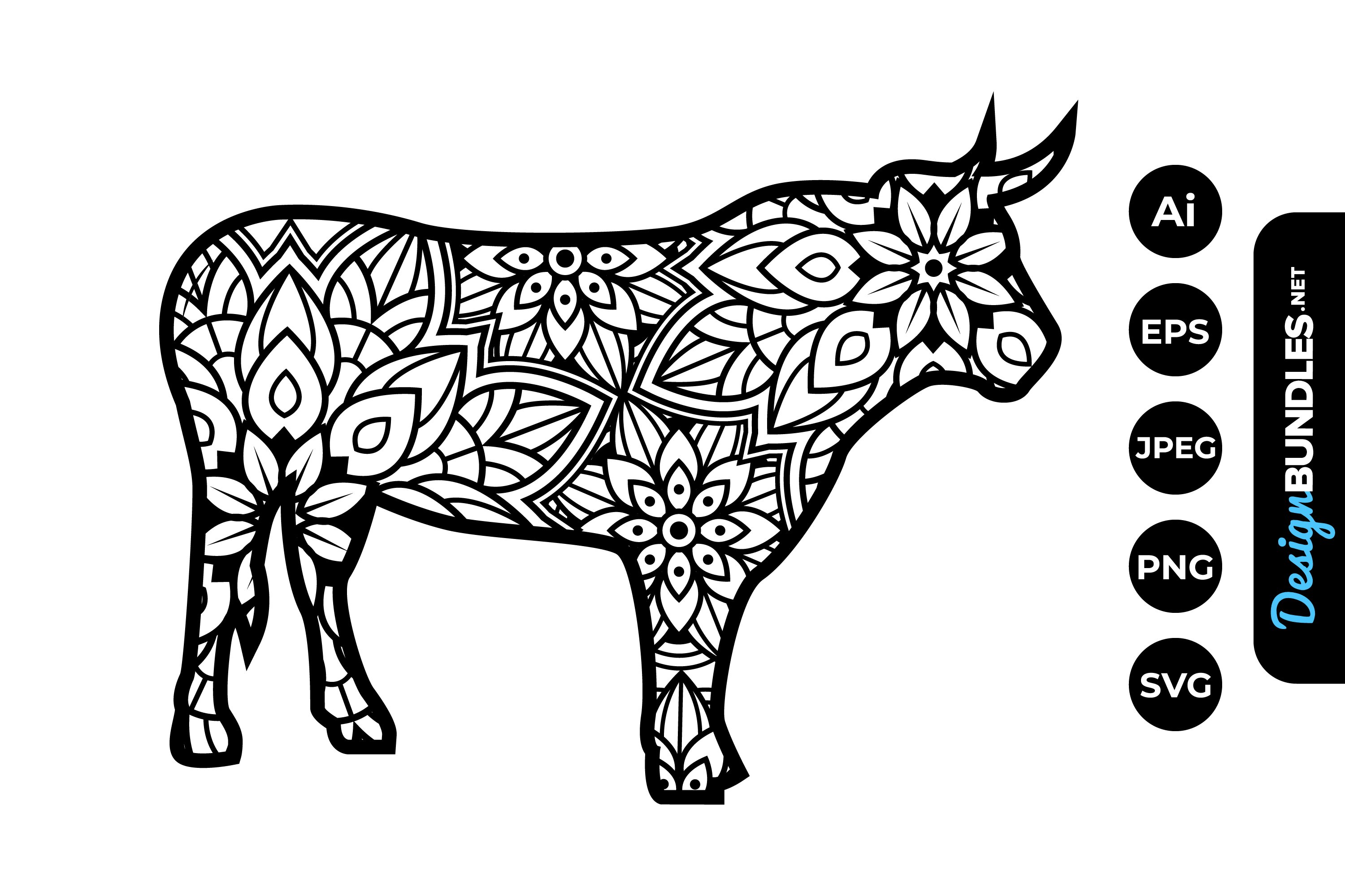 Bull Mandalas