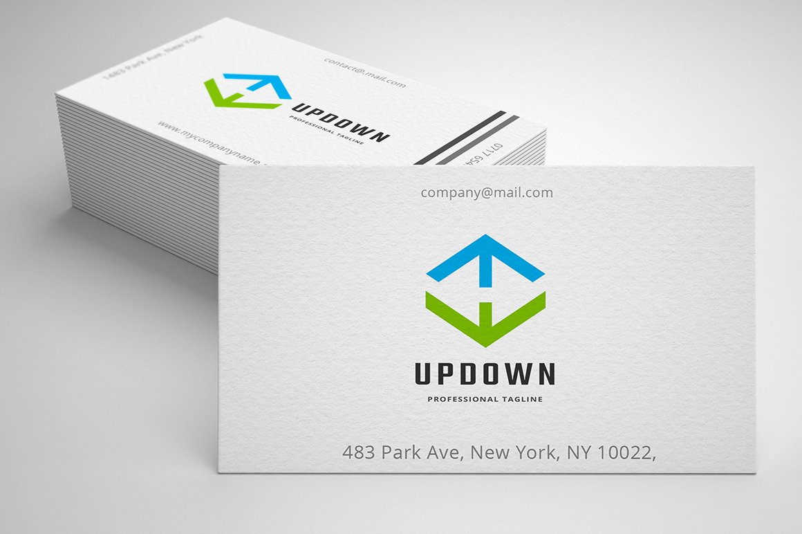 Up Down Logo (672297) | Logos | Design Bundles