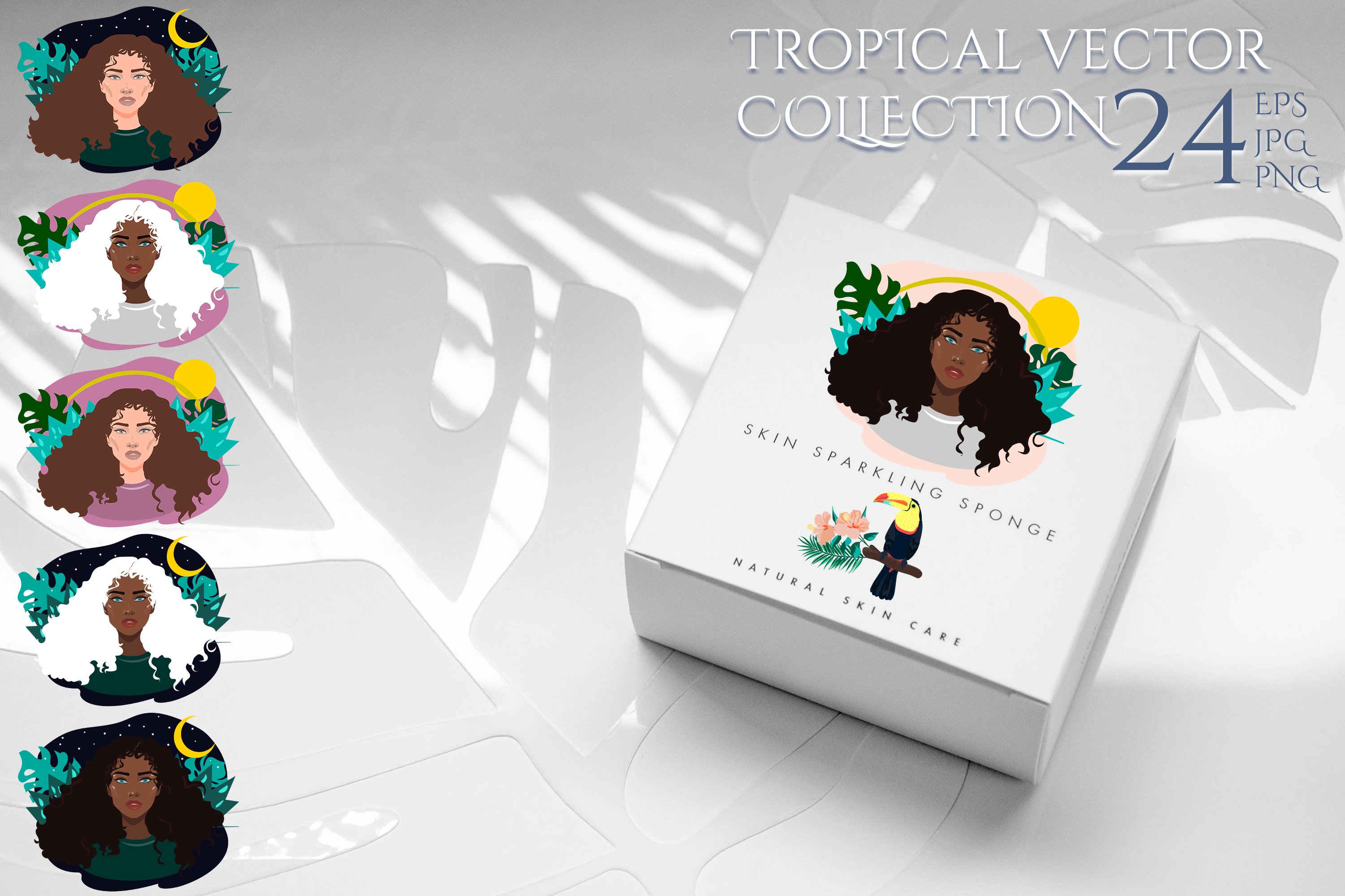 Tropical collection (666845) | Illustrations | Design Bundles