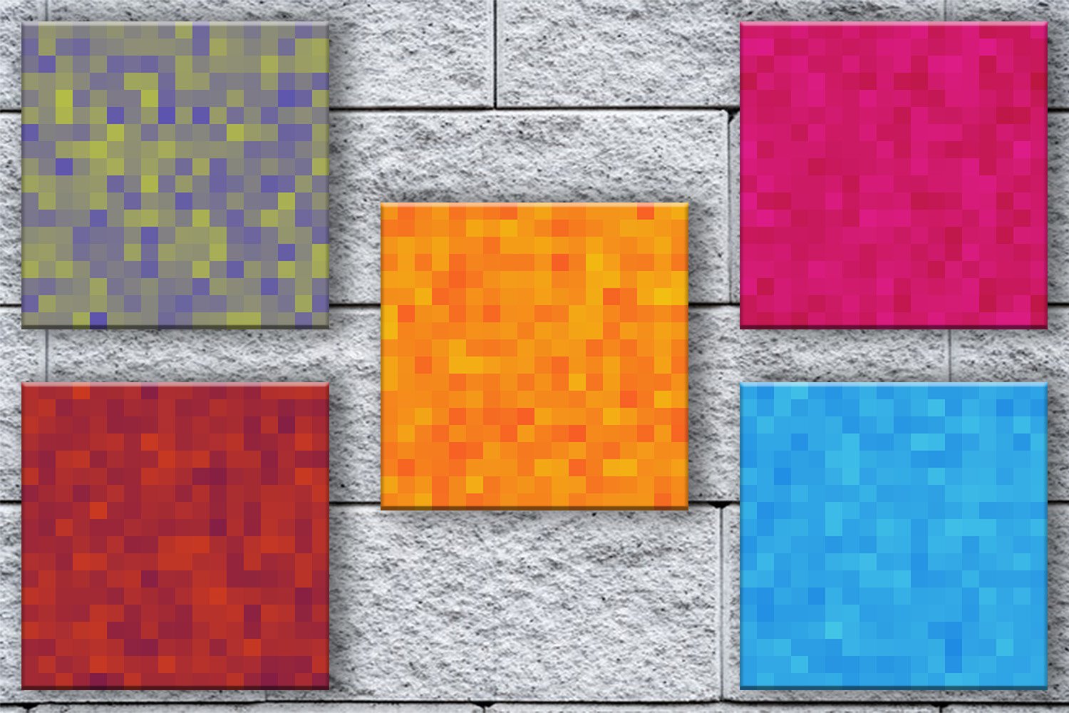 Pixel Paper, Pixel Print, Pixelated,Color Print,Scrap, SALE (66067 ...