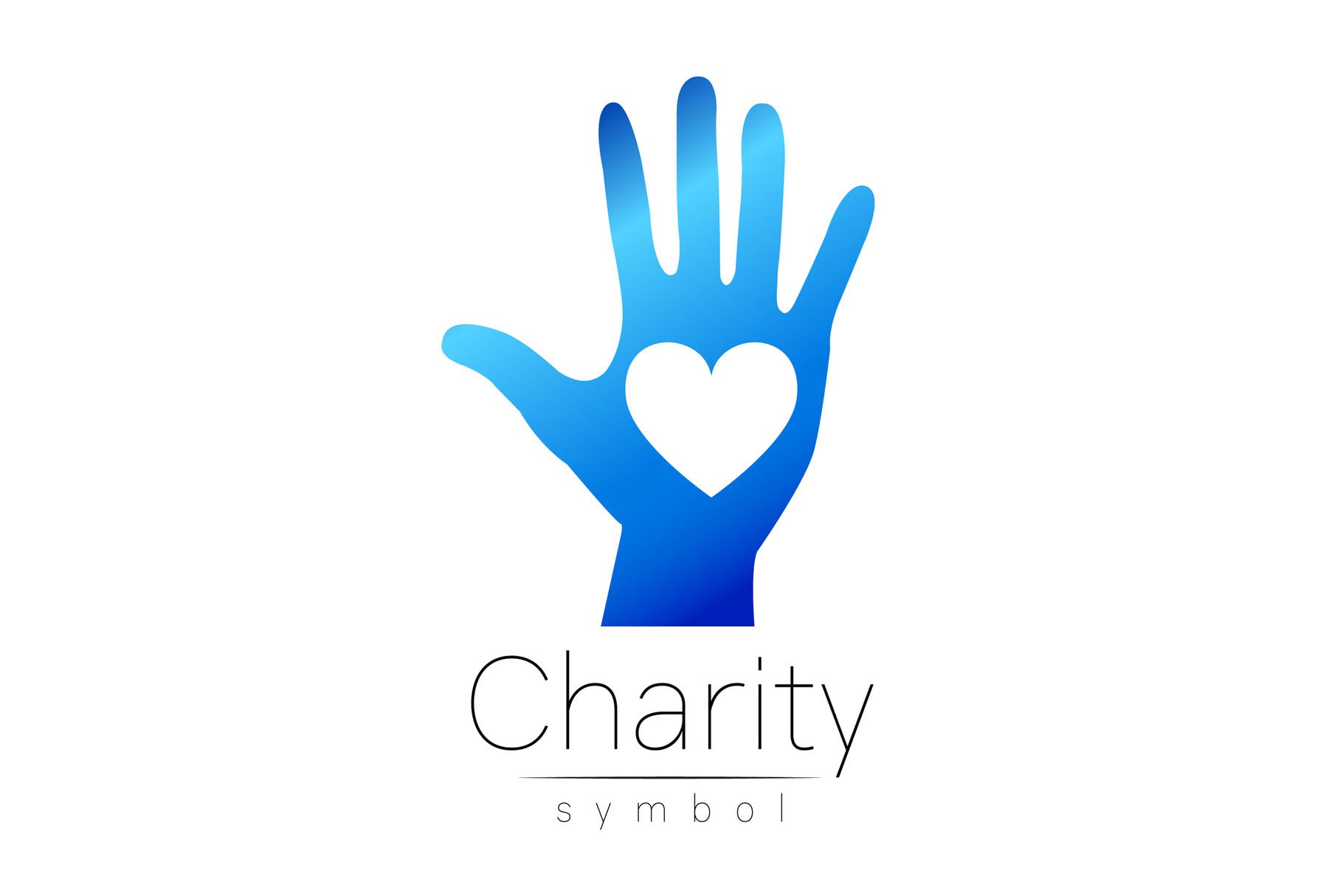 Symbol of Charity. Logo (47200) | Business Cards | Design Bundles